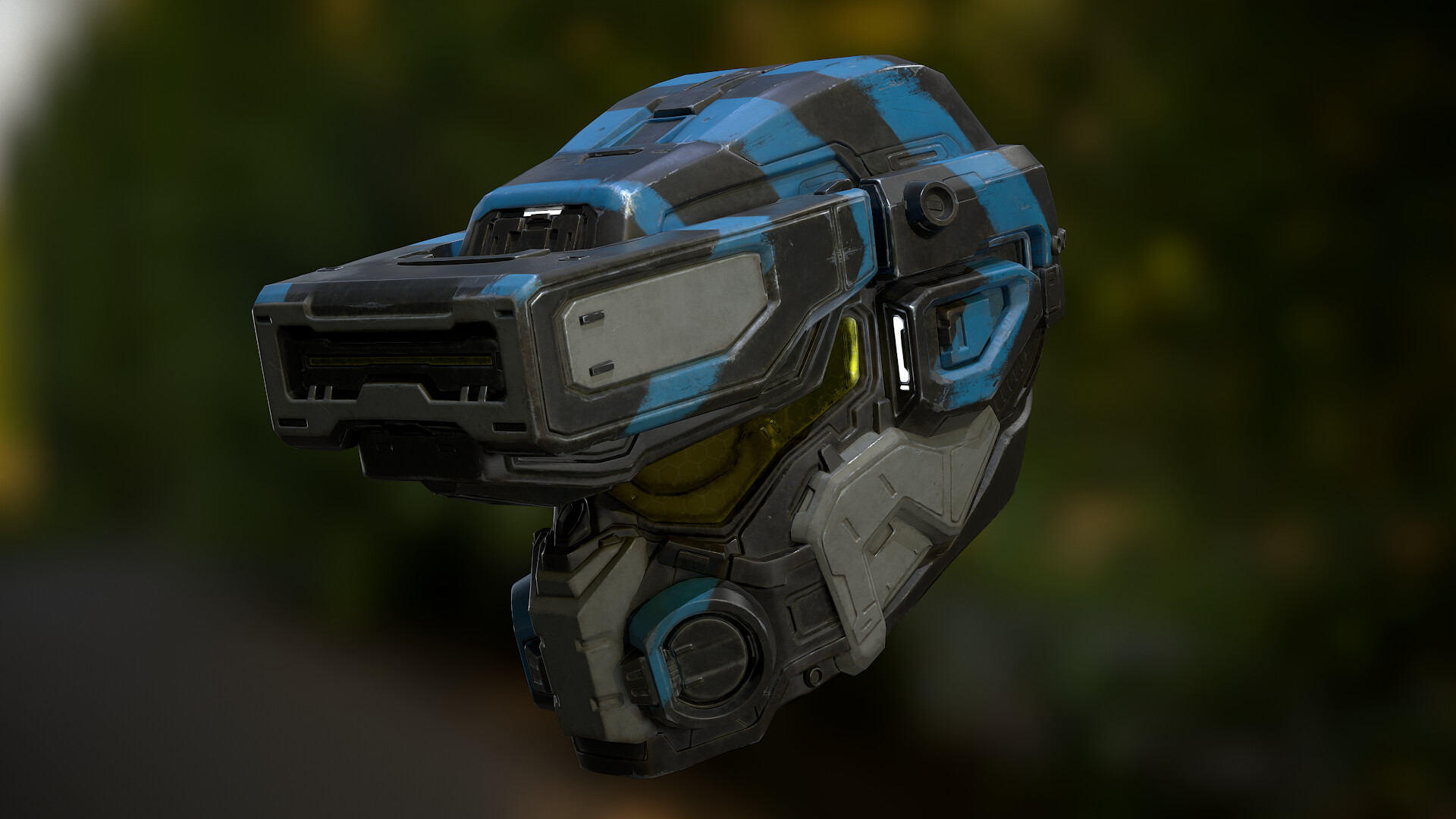 Halo 4 Scanner Helmet