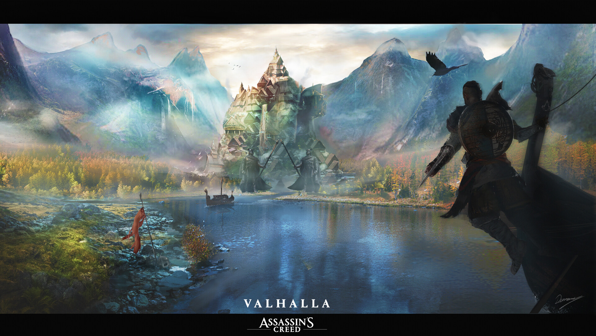 ArtStation - Valhalla fan art