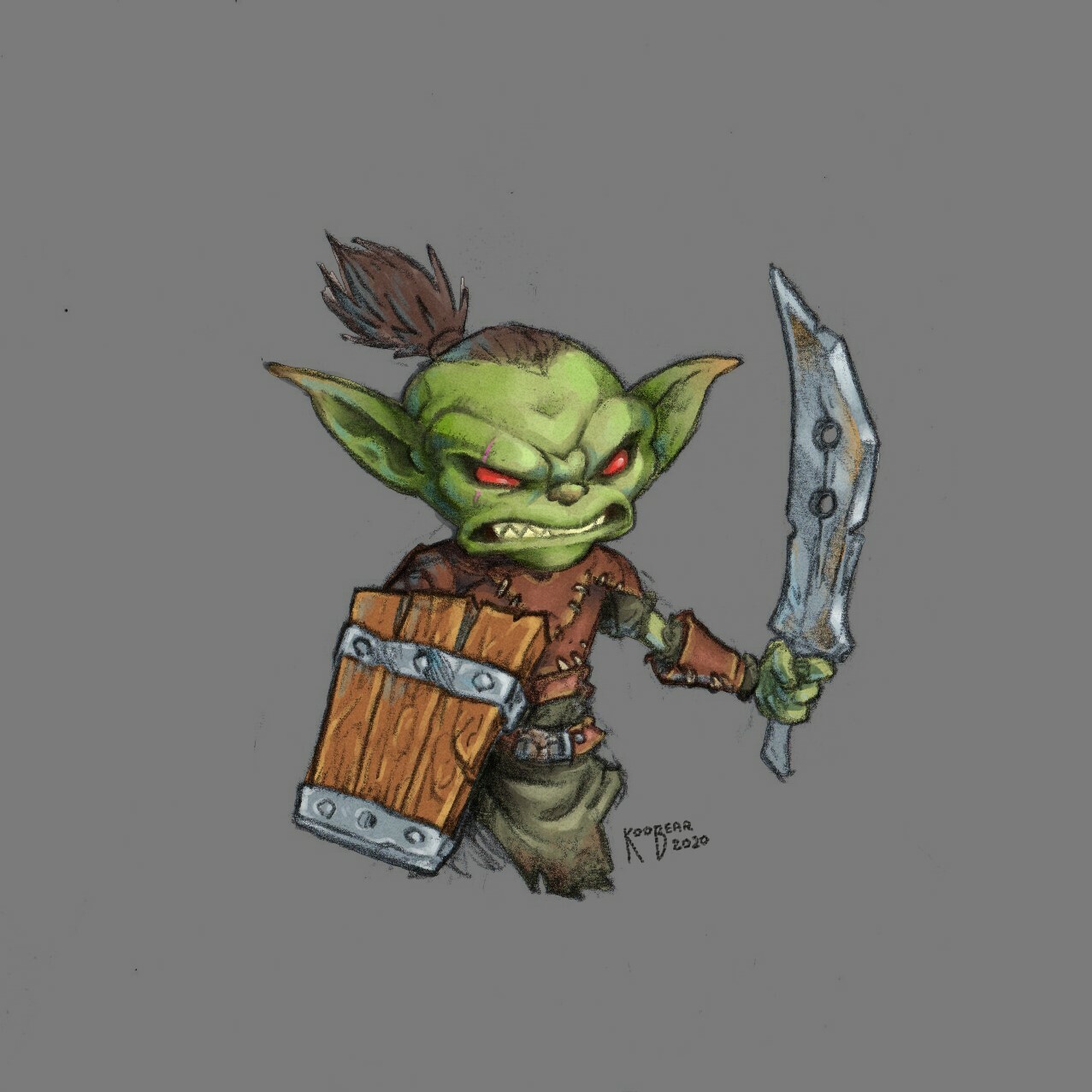Goblin Warrior Pathfinder