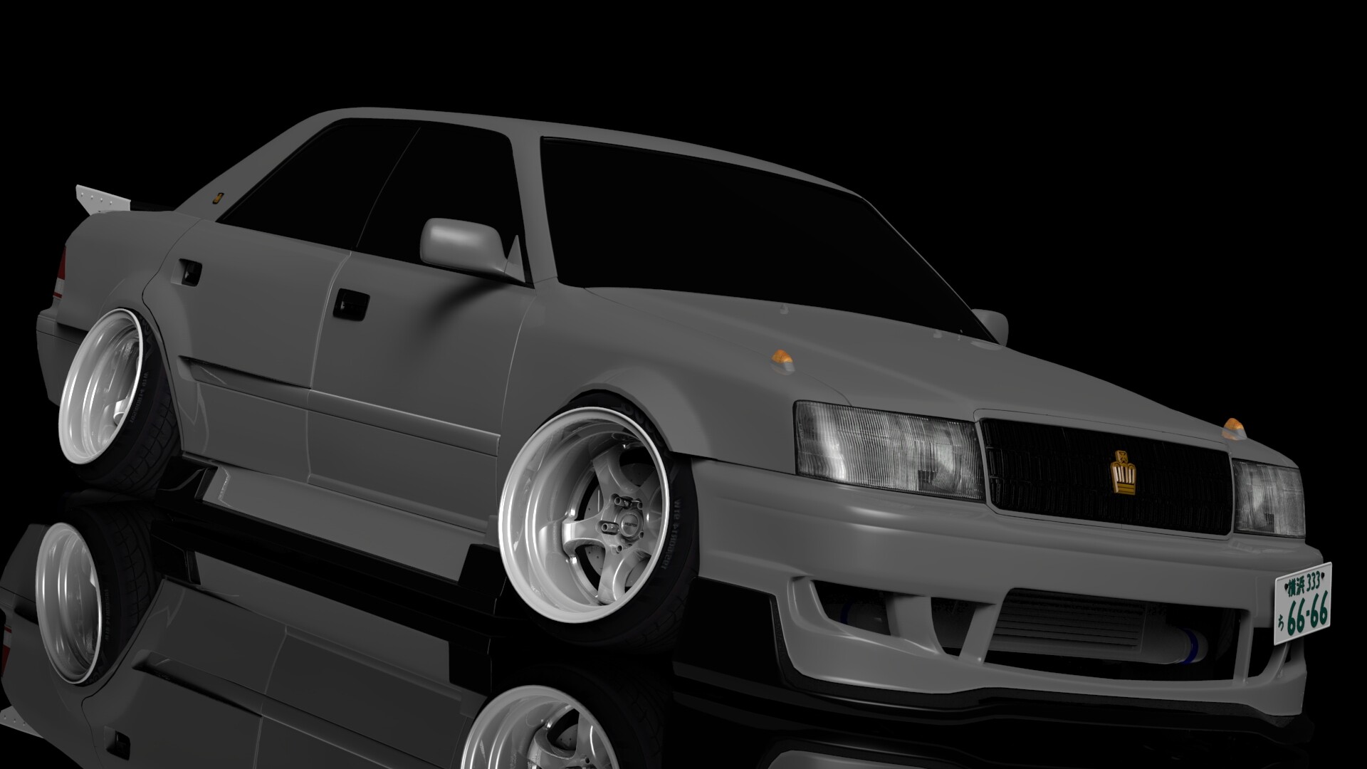 ArtStation - Toyota Crown S150 Origin Labo