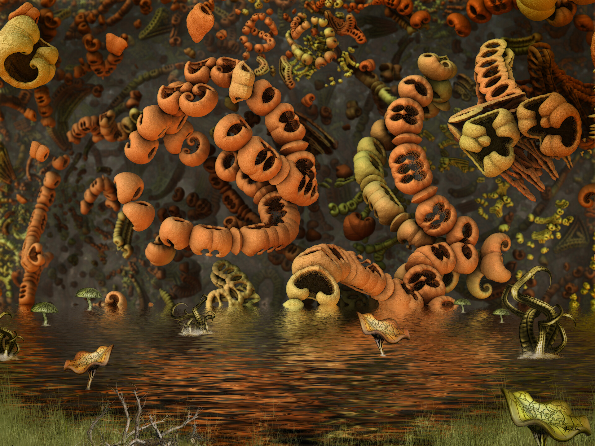 ArtStation - Creatures Of The Swamp