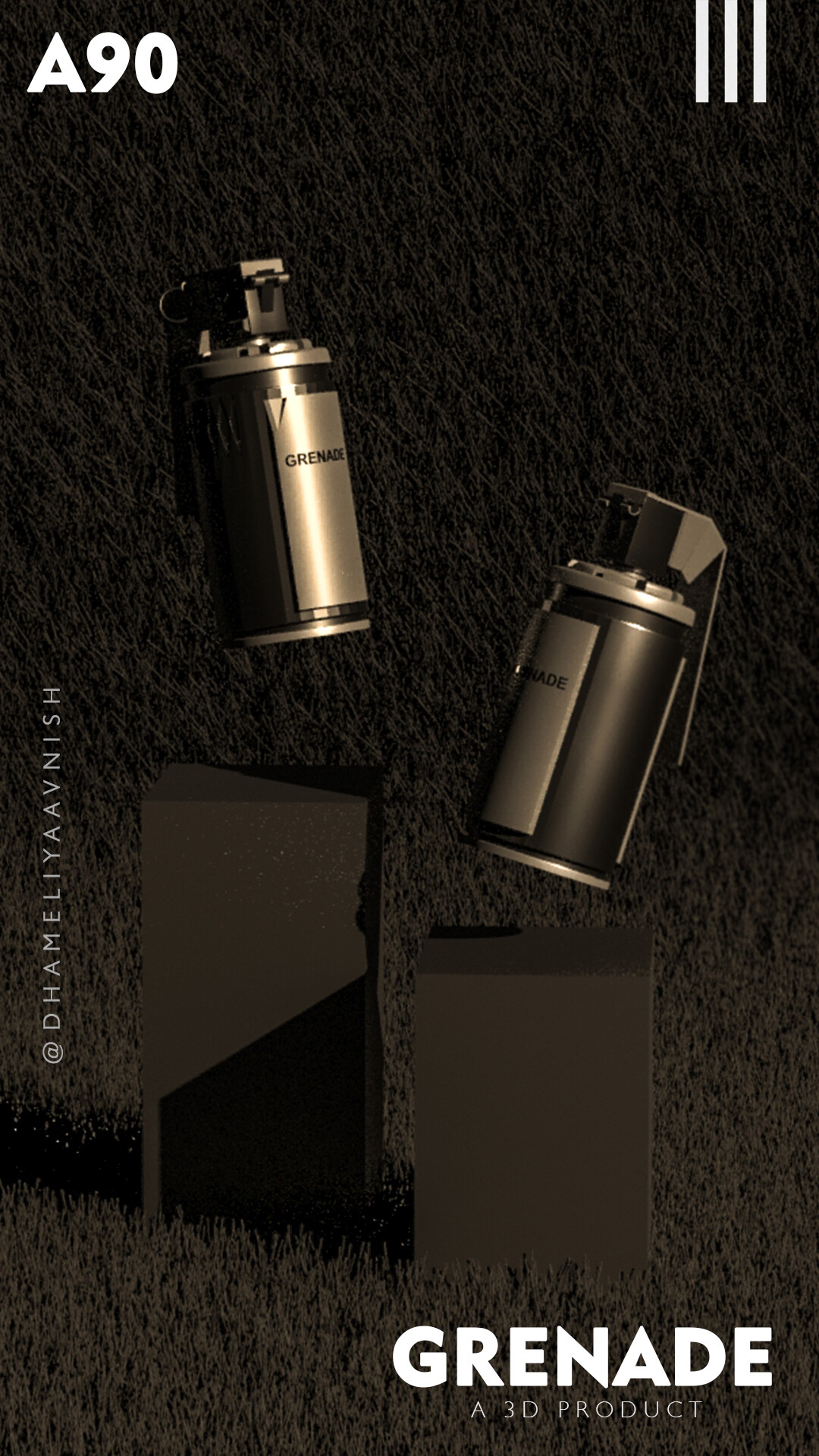 ArtStation - Sci-fi Grenade