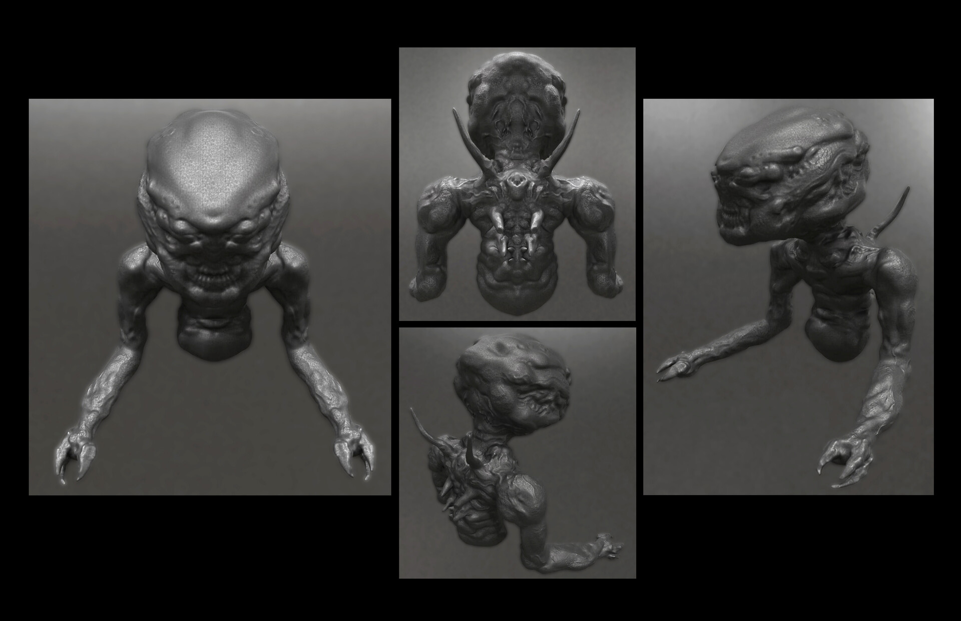 ArtStation - 3D Coat_2019 creature sculpt