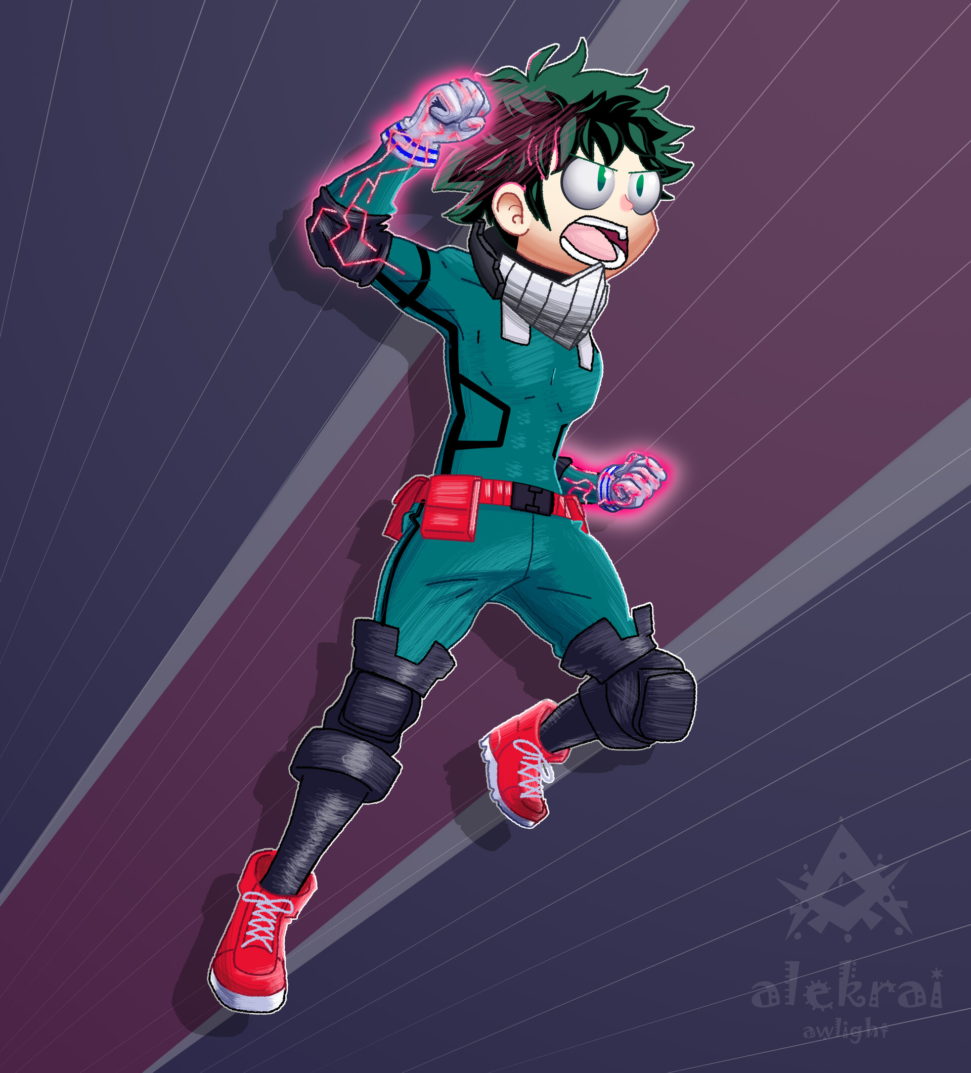 ArtStation - Izuku Midoriya Deku