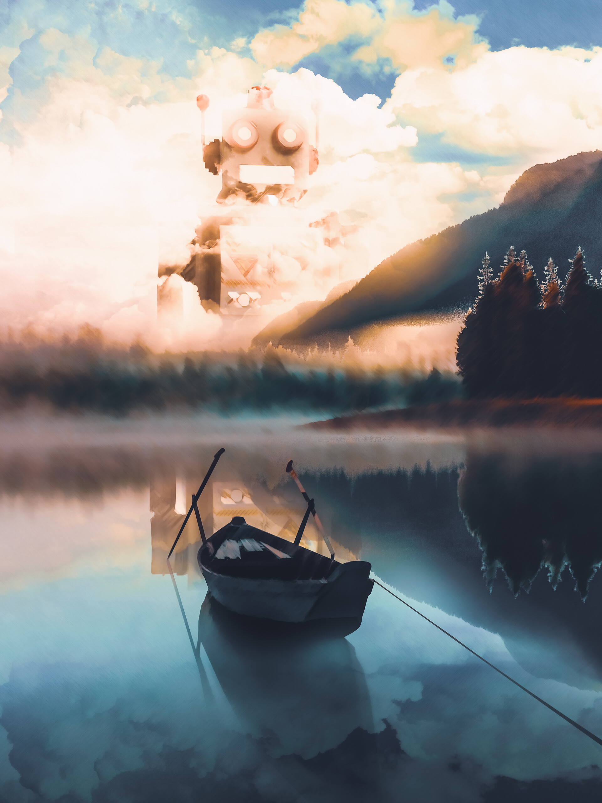 ArtStation - Heavenly Robot I