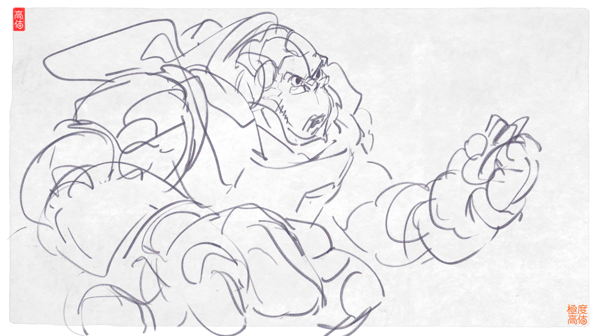 how to draw overwatch winston