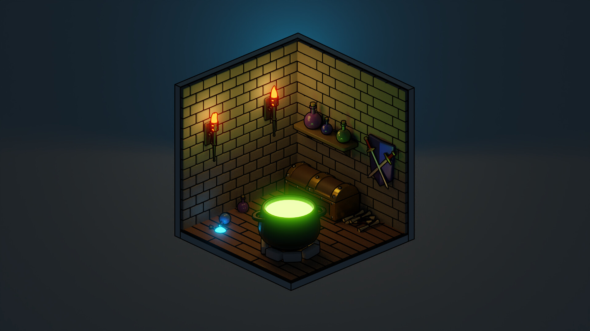 ArtStation - Medieval Cube