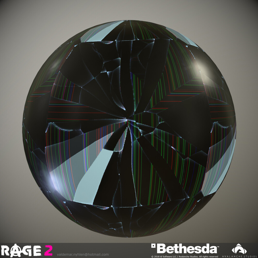 Valdemar Nyhlén - Rage 2 Environment Textures