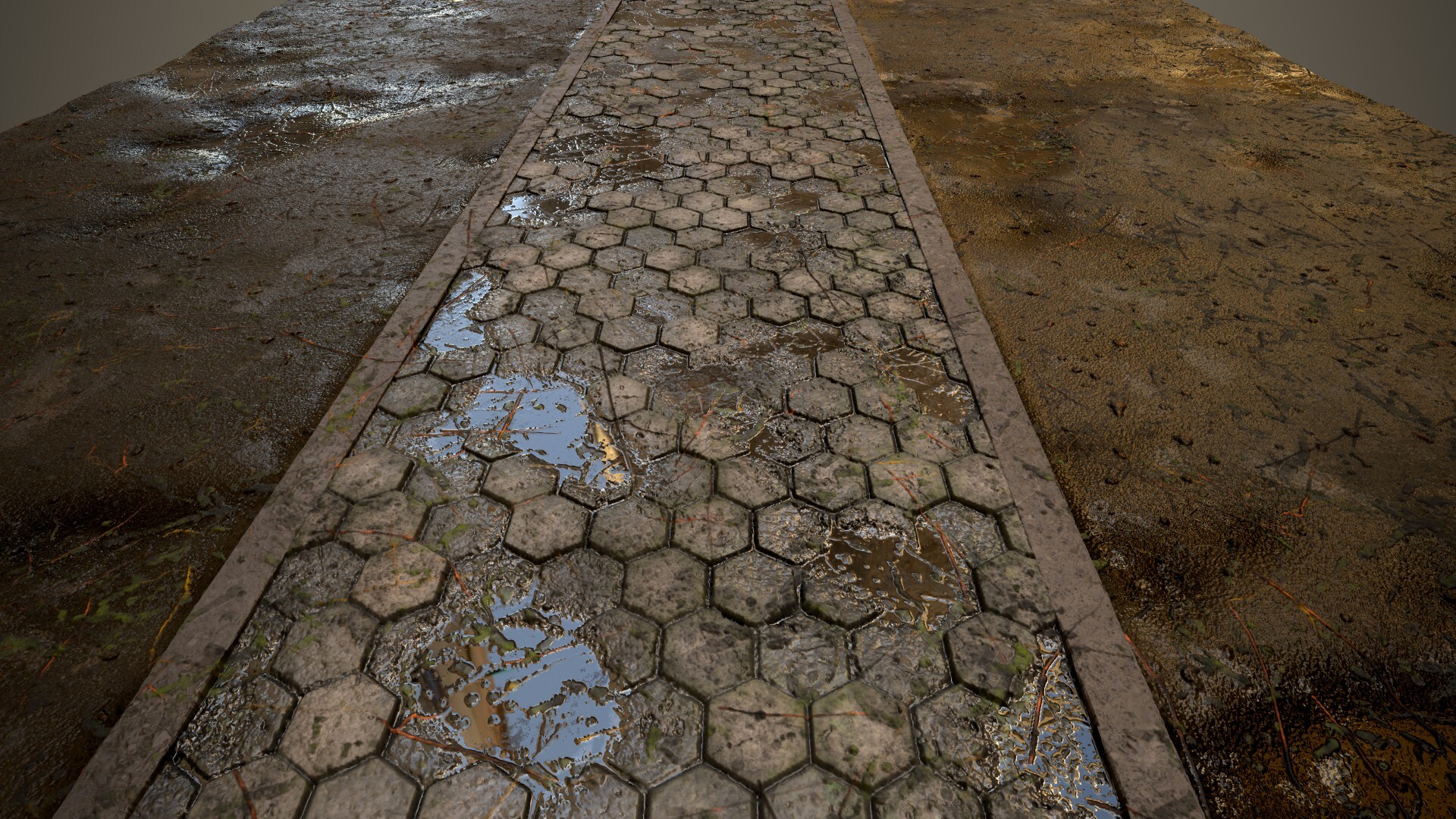 ArtStation - Pedestrian Way Texture