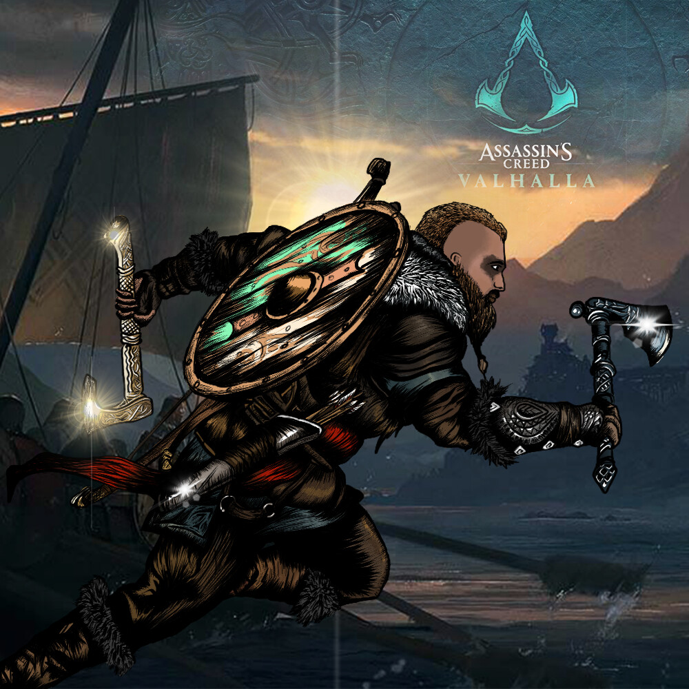 ArtStation - Assassins Creed Valhalla Fan Artwork