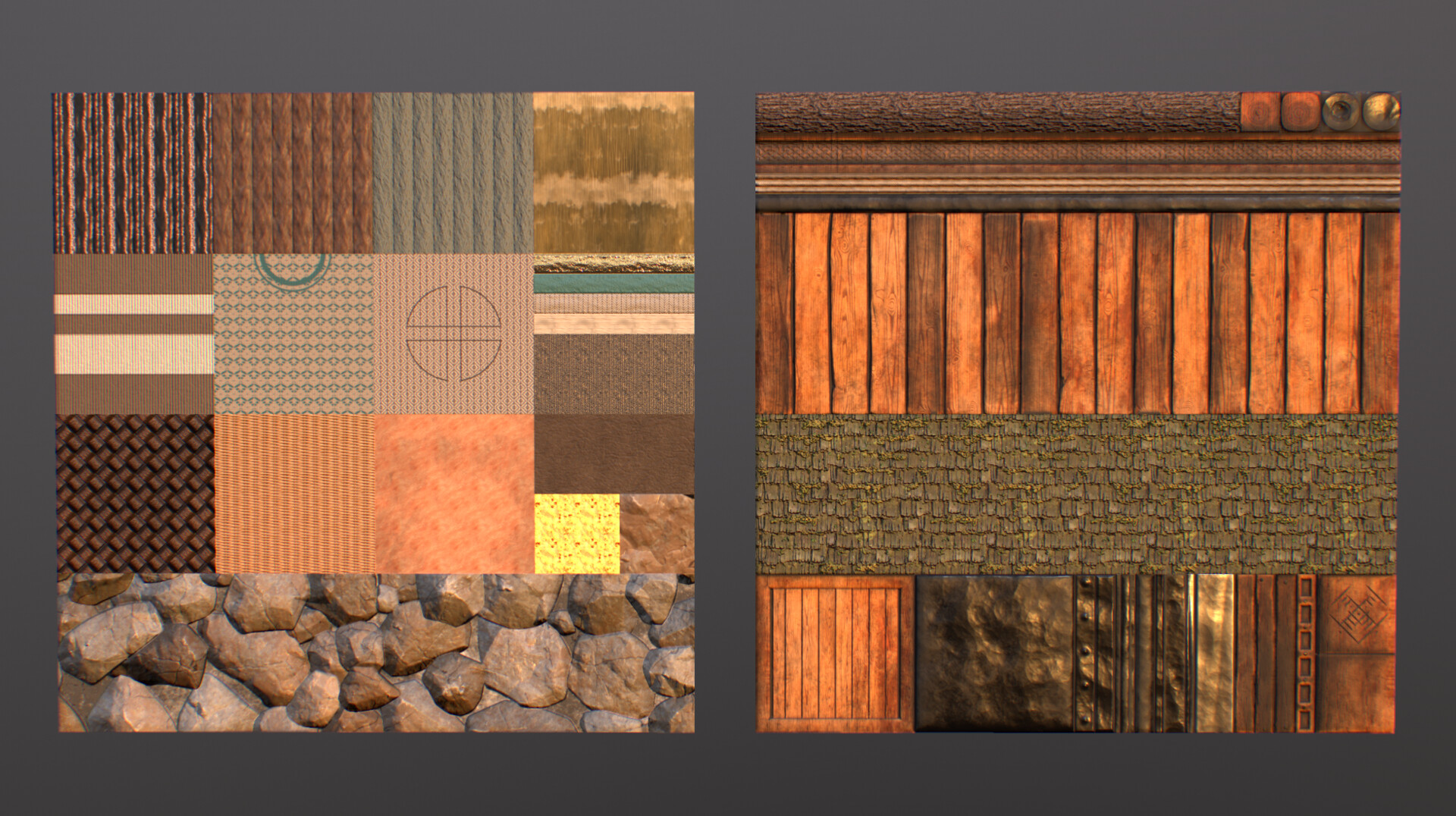 Marky Cristobal - Viking Trim Sheet // Village Kit