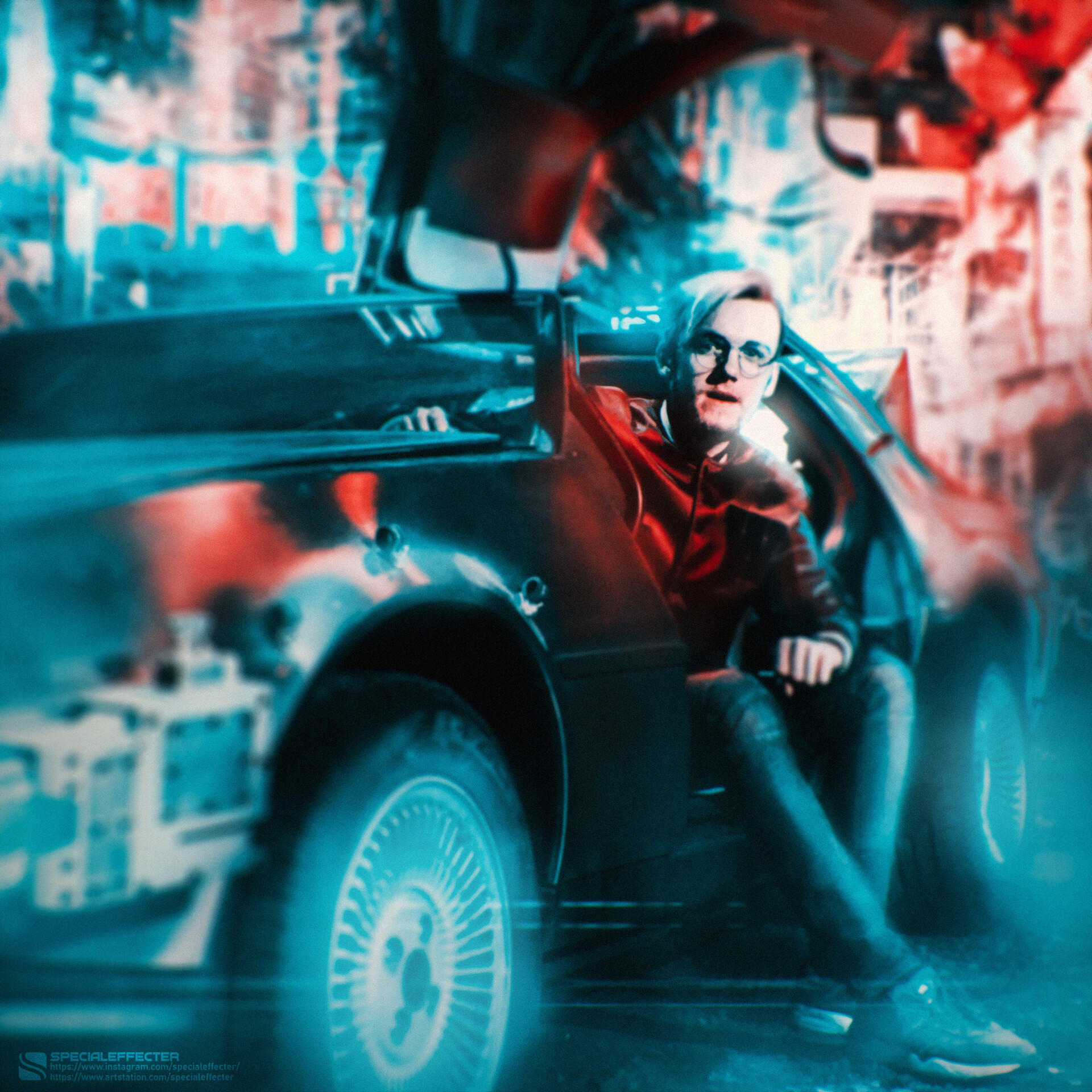 ArtStation - Arthur Sharifov in cyberpunk