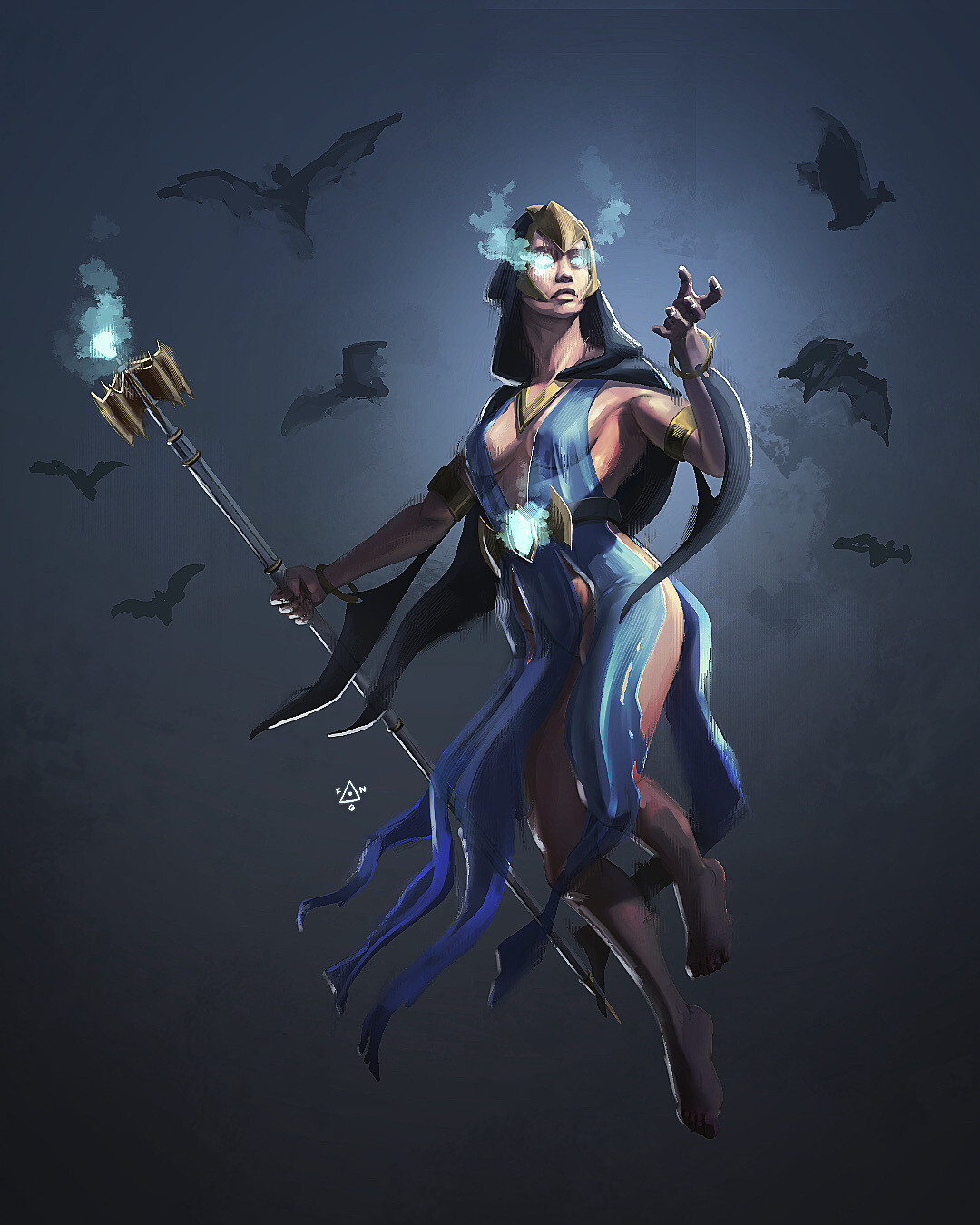 how to draw night witch clash royale