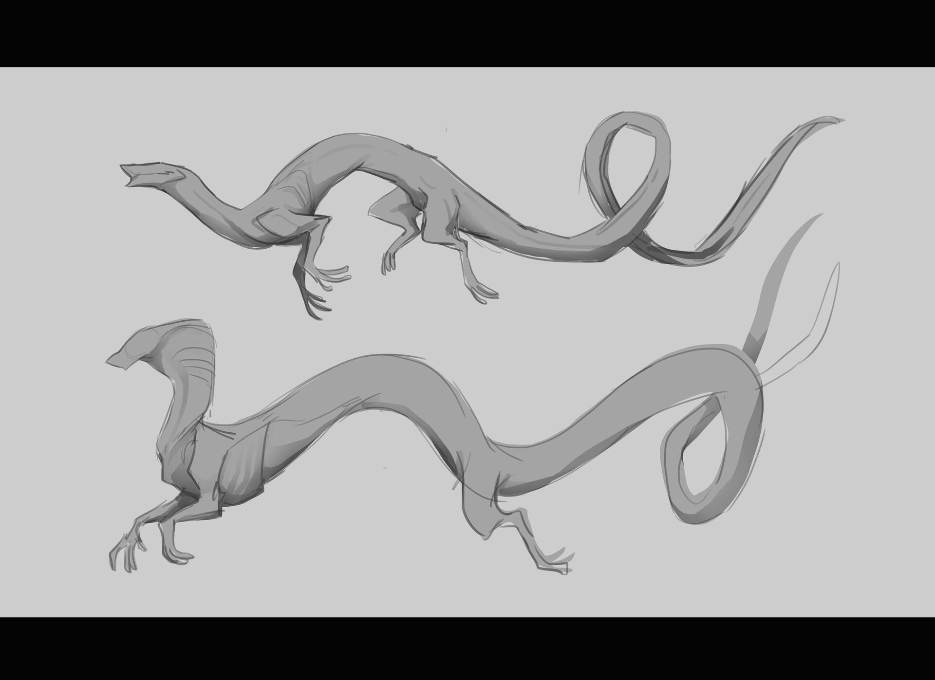 eastern dragon drawing base