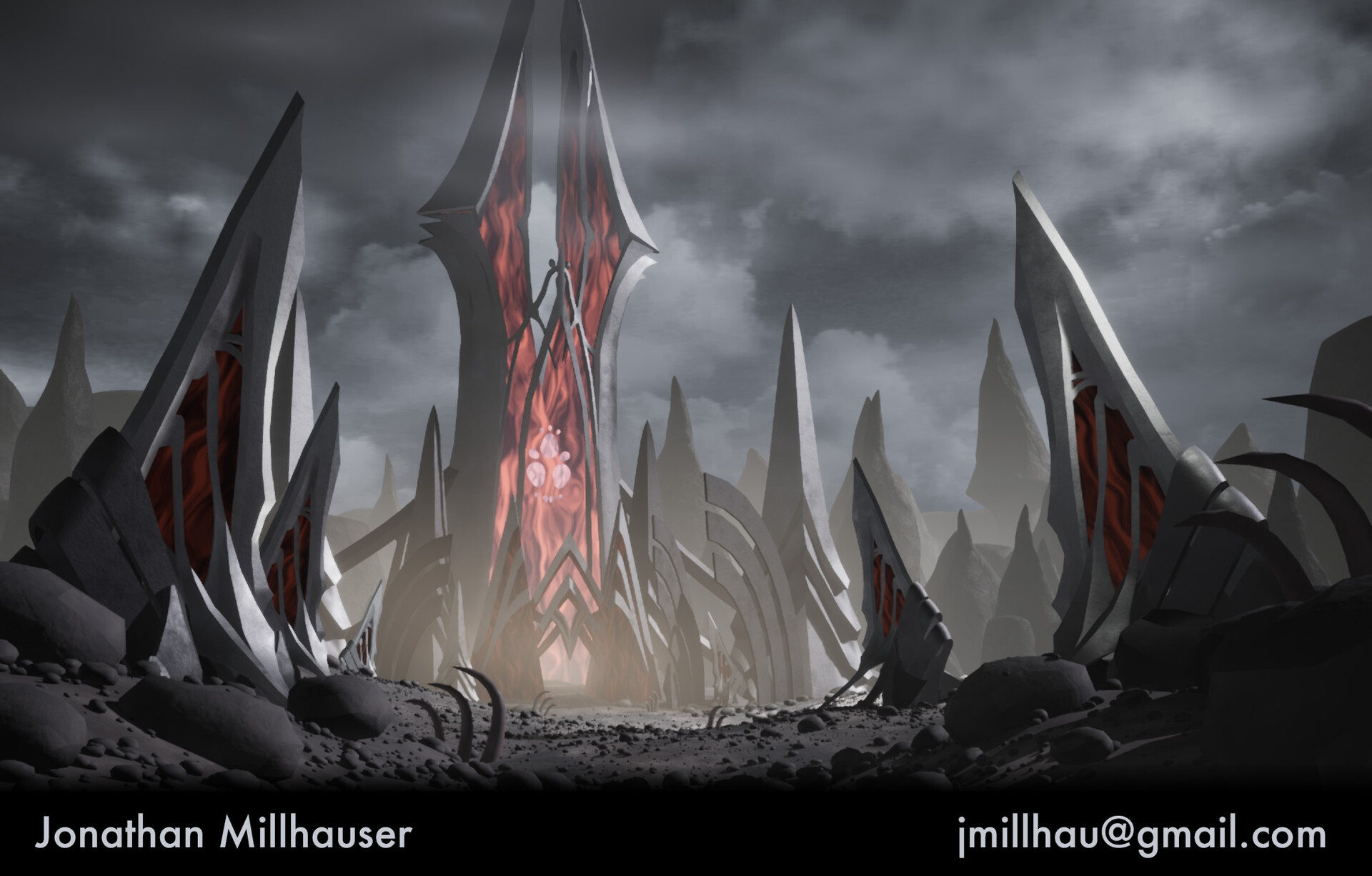 Jonathan Millhauser - Approaching the Storm Fortress