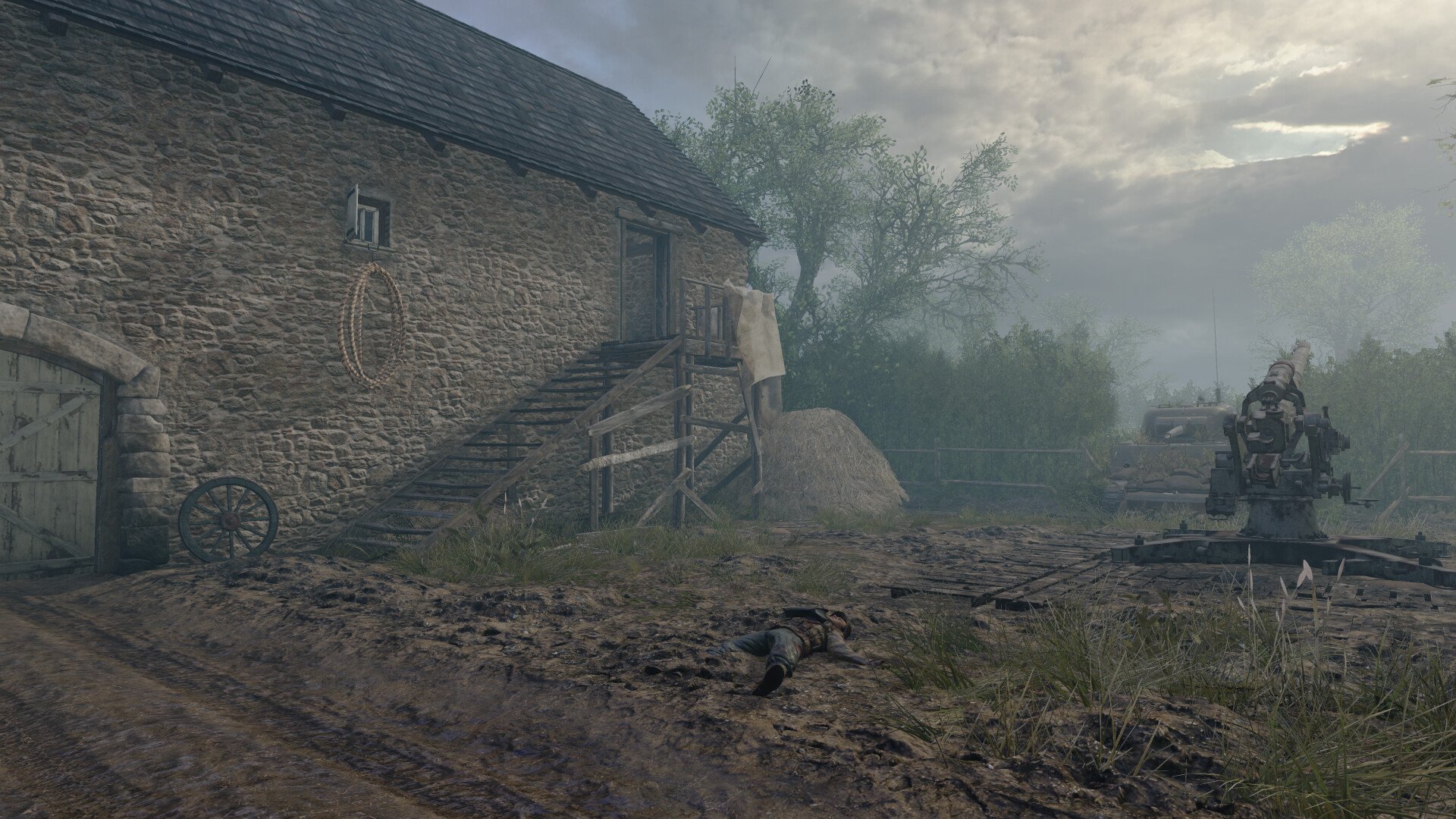 ArtStation - Normandy Farmhouse 1944