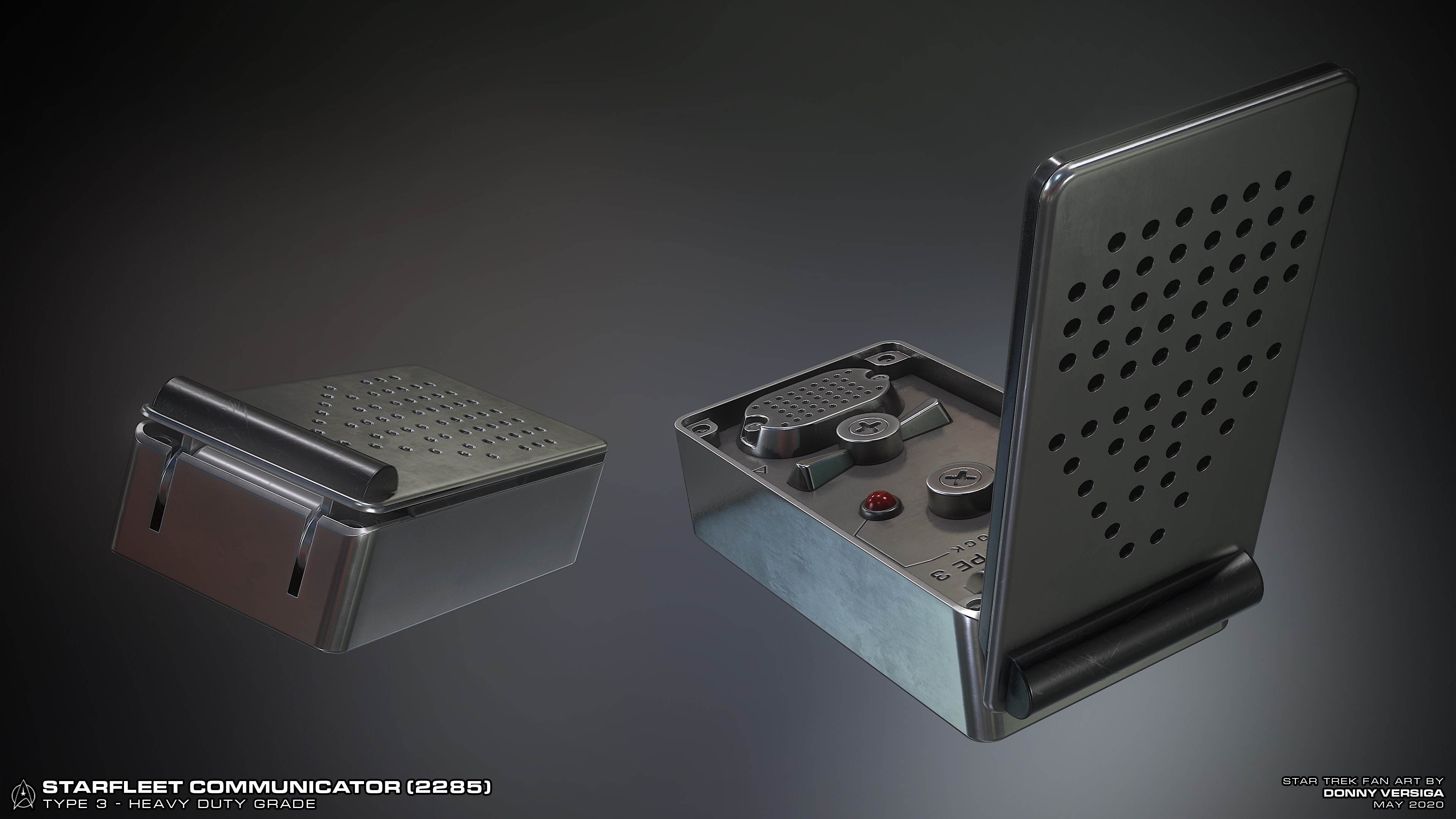 Donny Versiga - Starfleet Communicator - Star Trek II: The Wrath of Khan