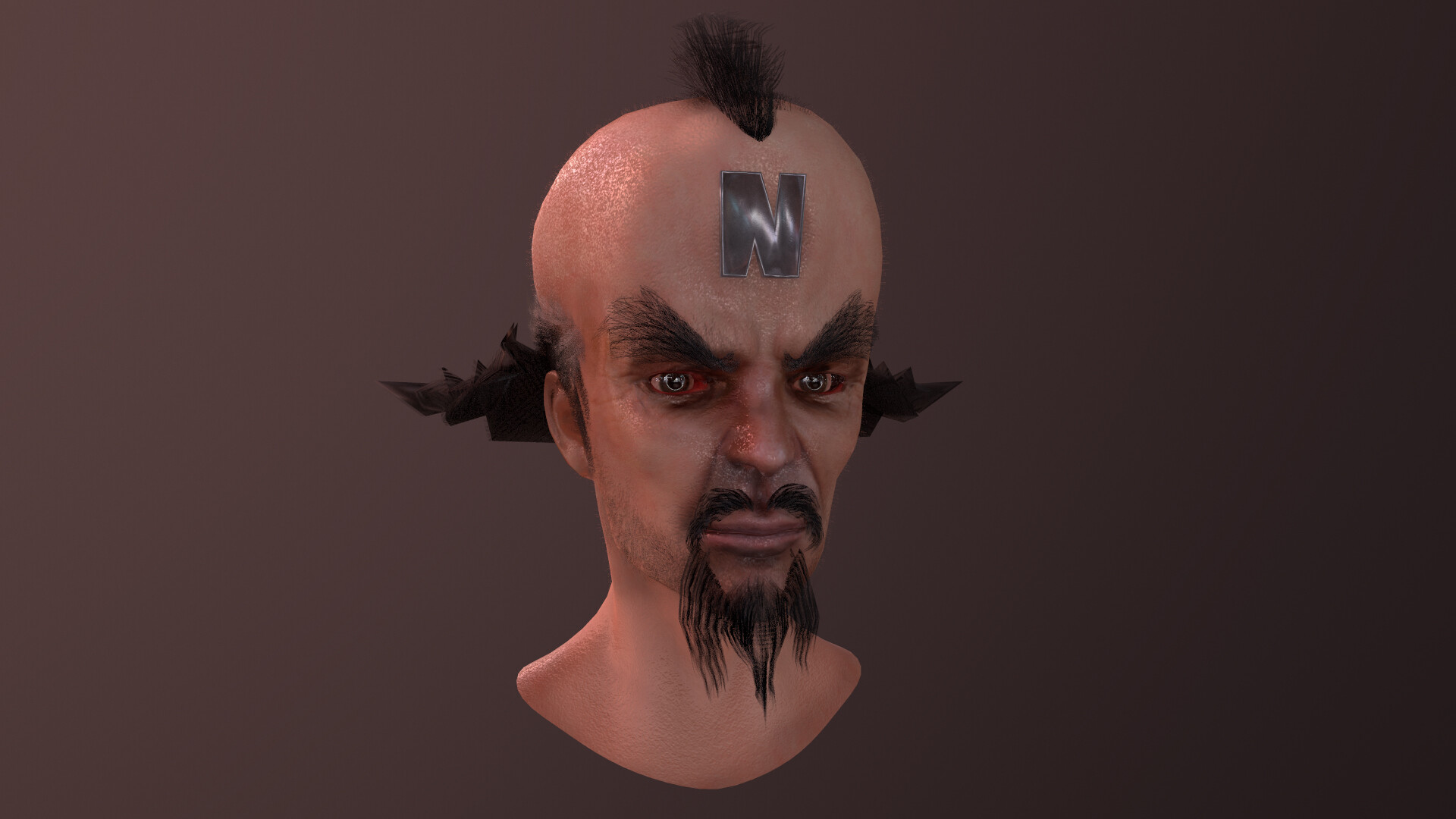 ArtStation - Dr. Neo Cortex Bust