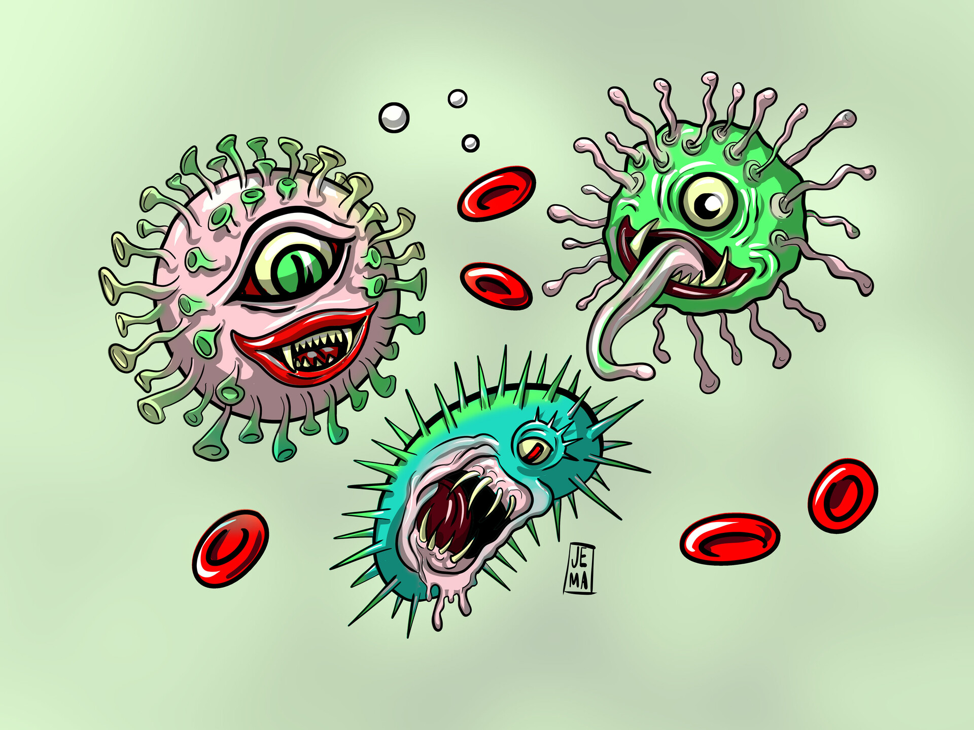 ArtStation - Viruses