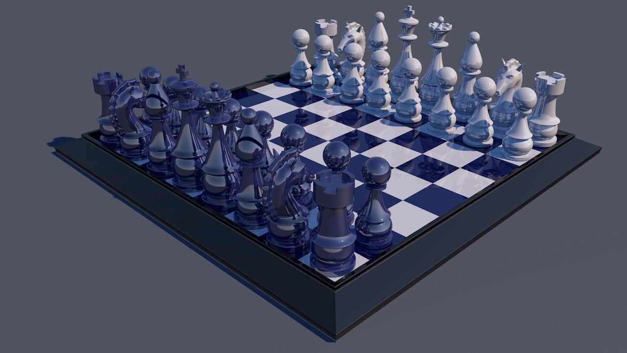 ArtStation - Chess Piece 3D Model