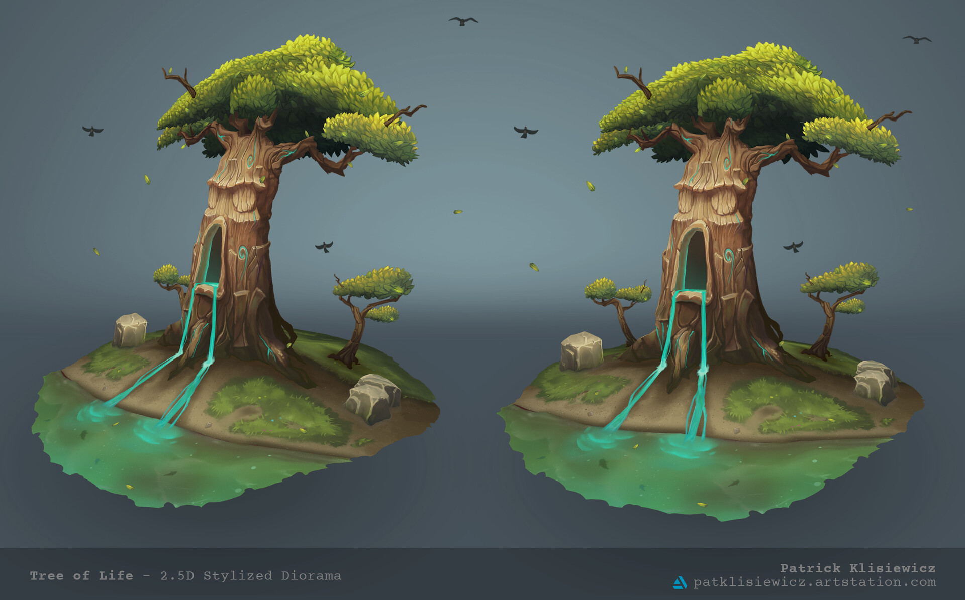 Pat Klisiewicz - Tree of Life - 2.5D Diorama