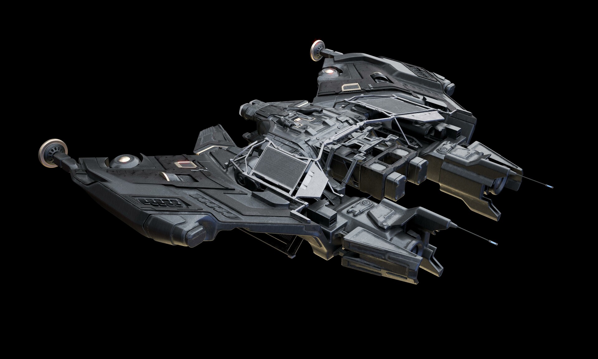 cargo spaceship concept