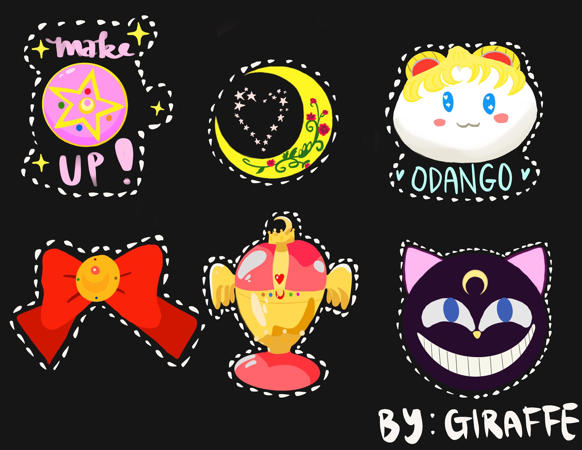 ArtStation - Anime Stickers for Fun