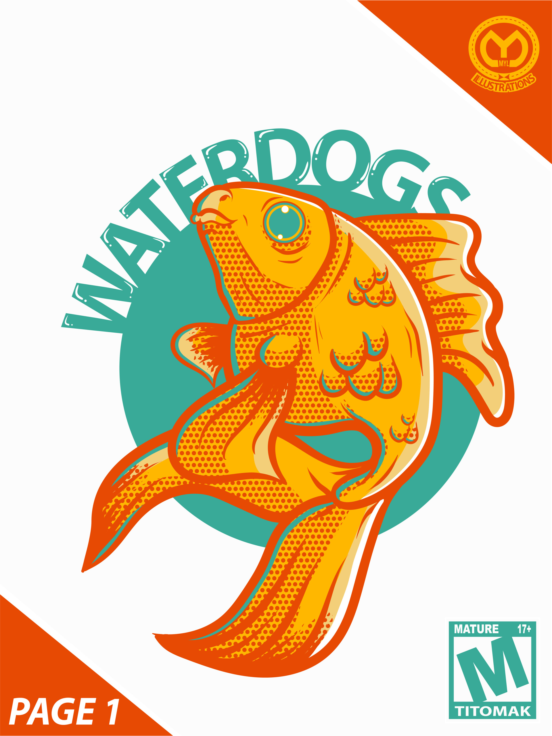 ArtStation - Waterdogs - Logo