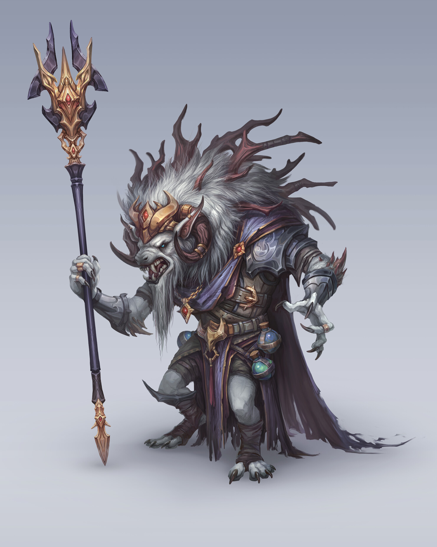 ArtStation - Cursed wizard