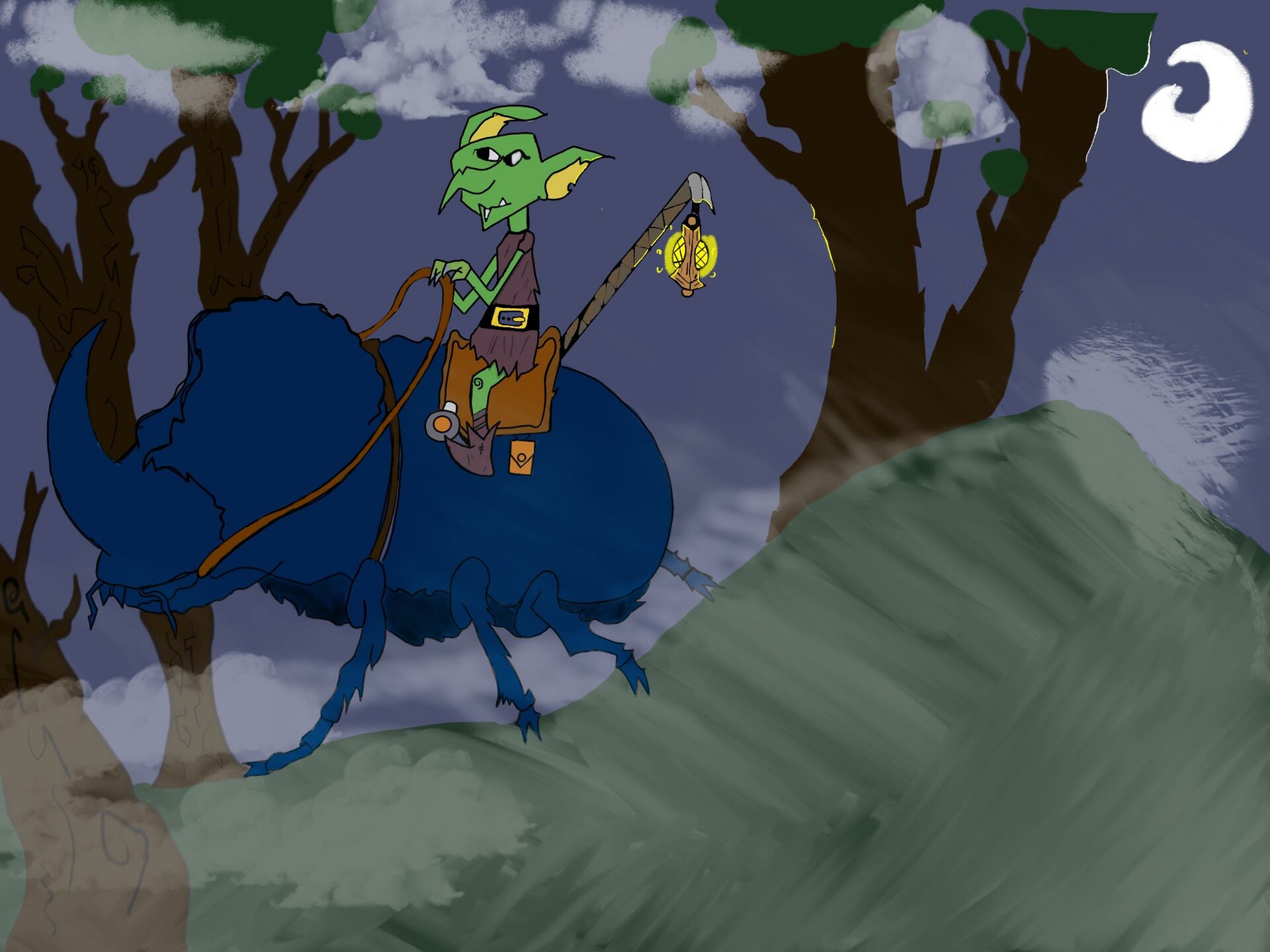 ArtStation - Goblins long Way