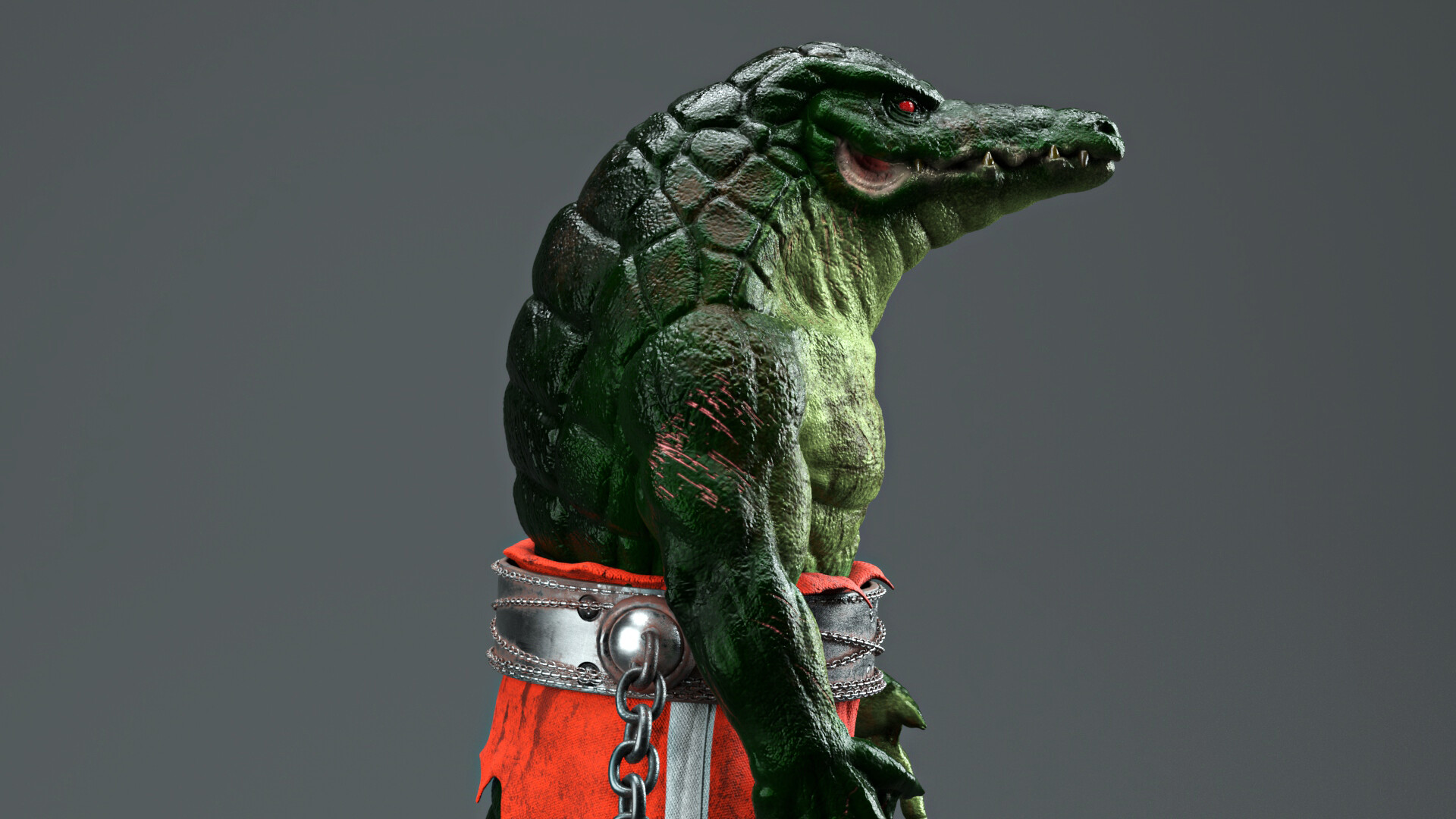 ArtStation - Leatherhead TMNT