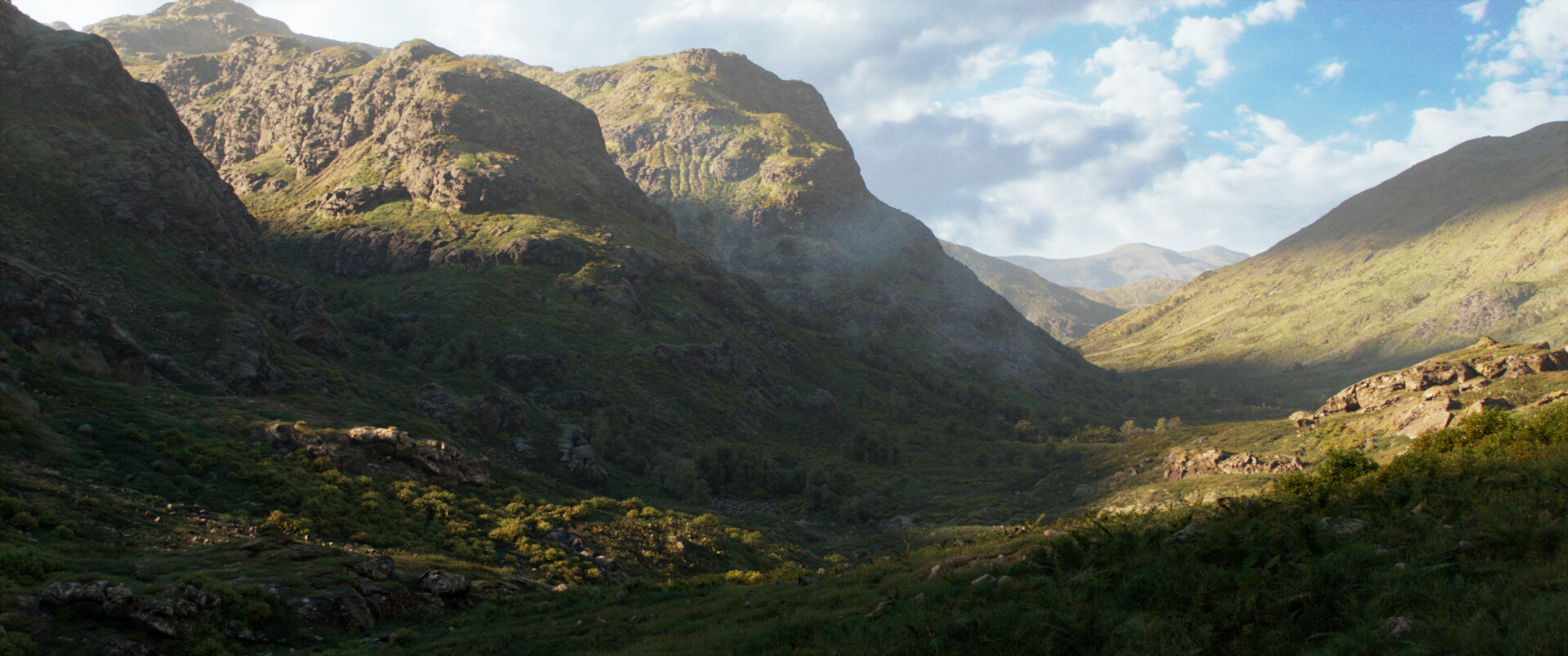 ArtStation - Scottish Valley