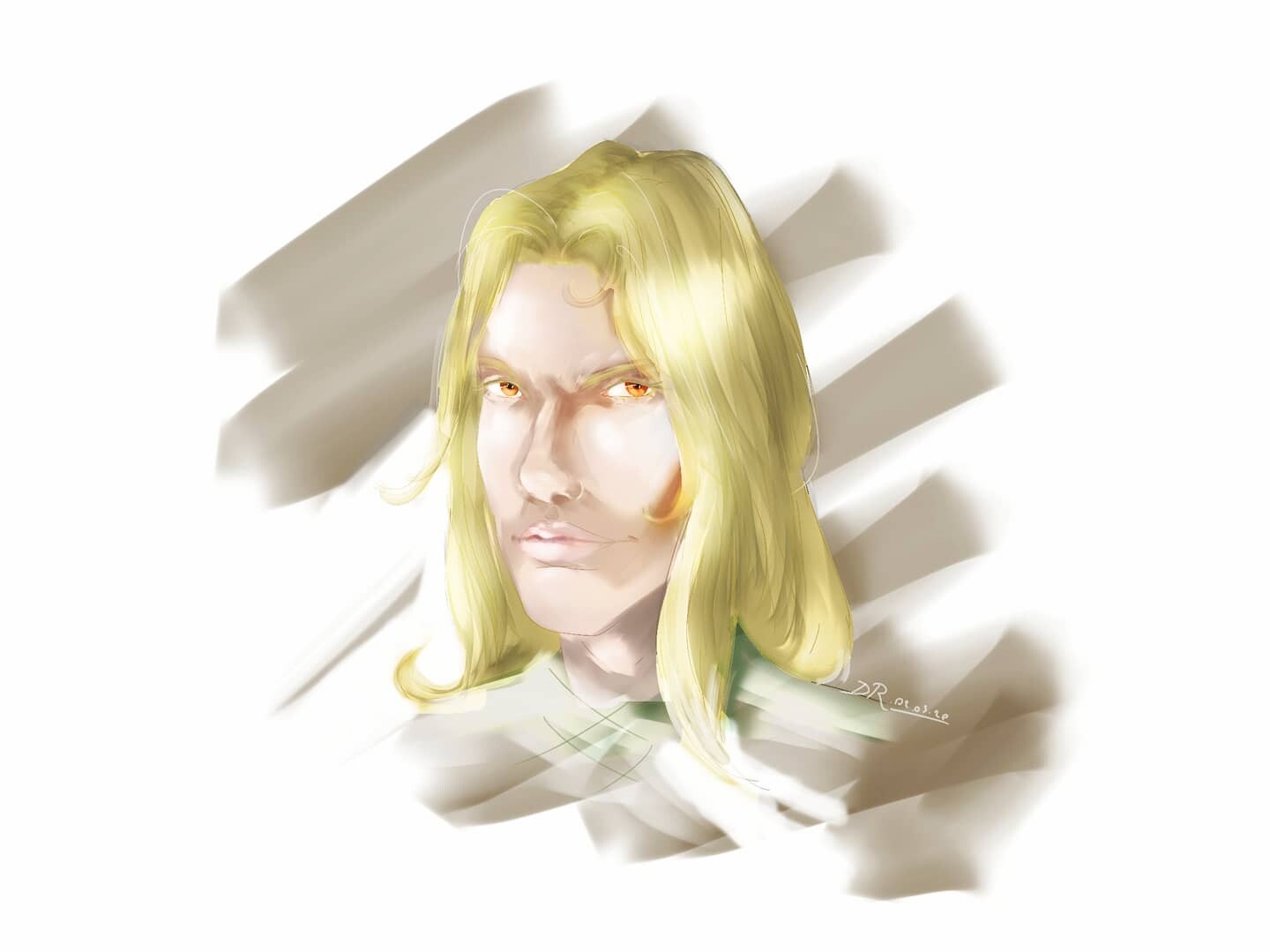 ArtStation - THE PROPHET: LIGHT MATHIAS☀️ (Young) ( Dan's father)⠀