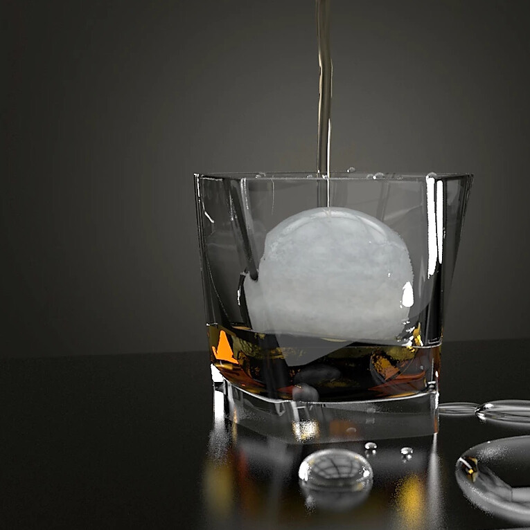 ArtStation - Photo-realistic render Drink
