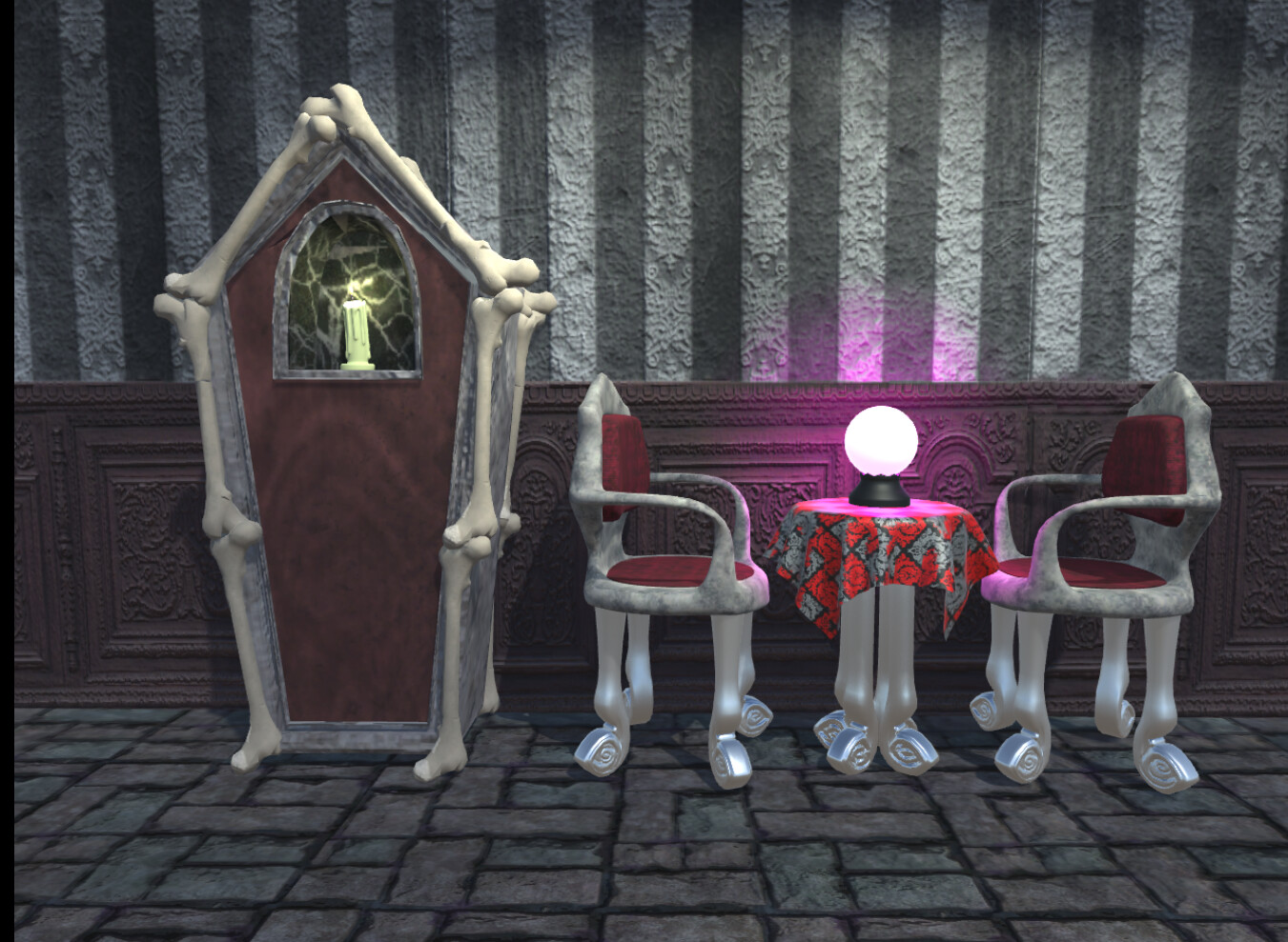 ArtStation - Magic Cryistal and Bonehilda Coffin