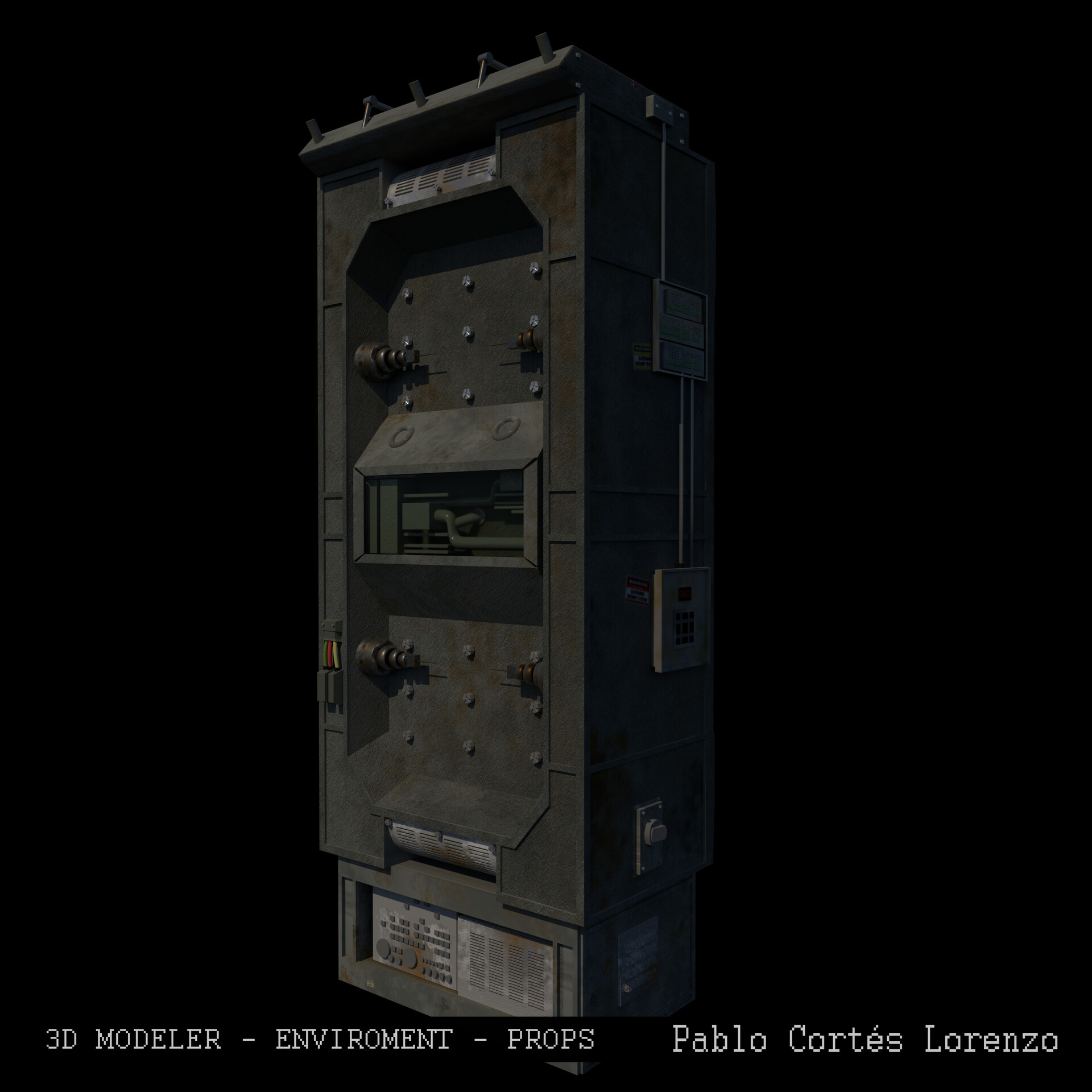 ArtStation - Electric Panel