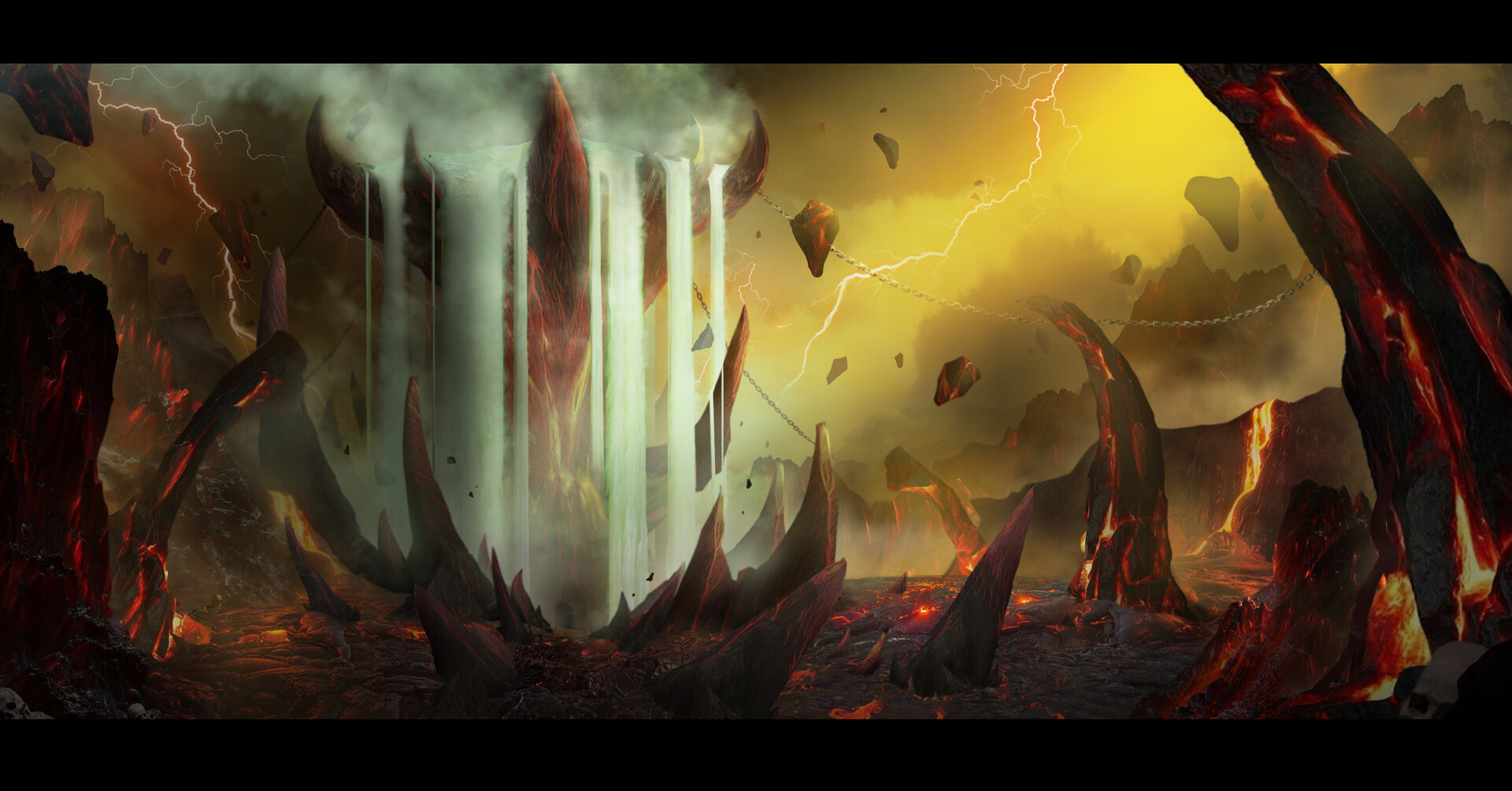 ArtStation - Journey To Hell: Environment Design