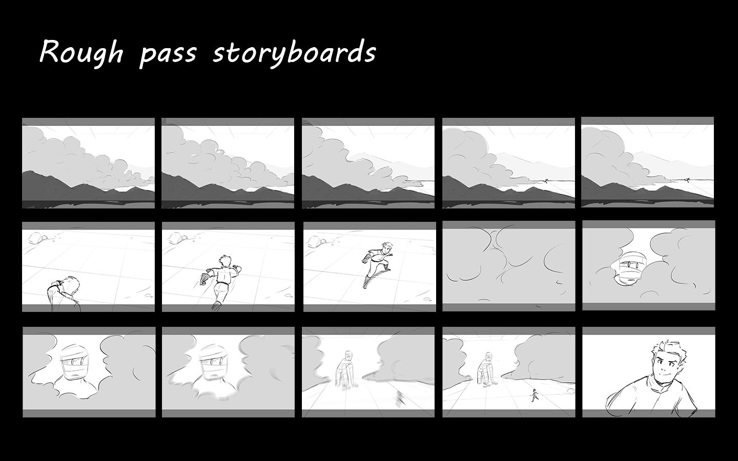 ArtStation - Storyboard sequence sample