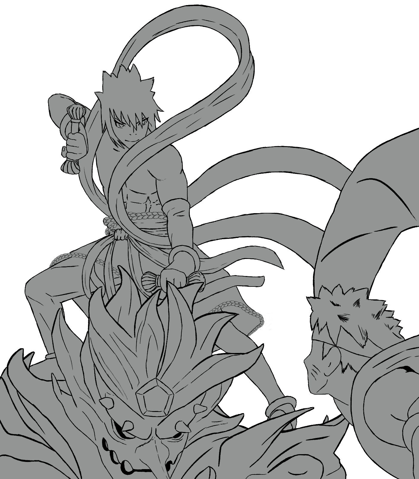 sasuke chidori coloring pages
