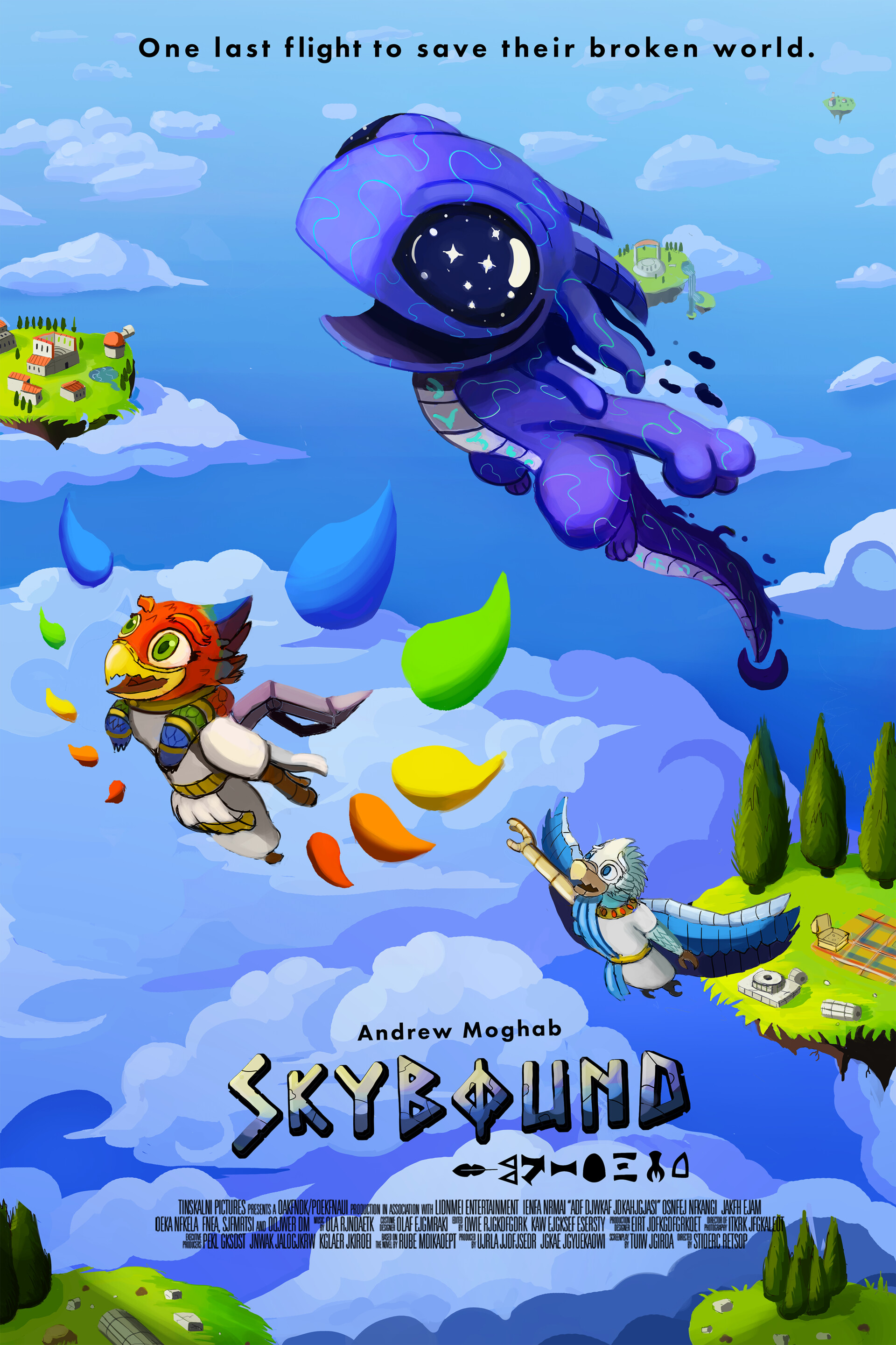 Andrew Moghab - Skybound: Concepts for an animated action/adventure story