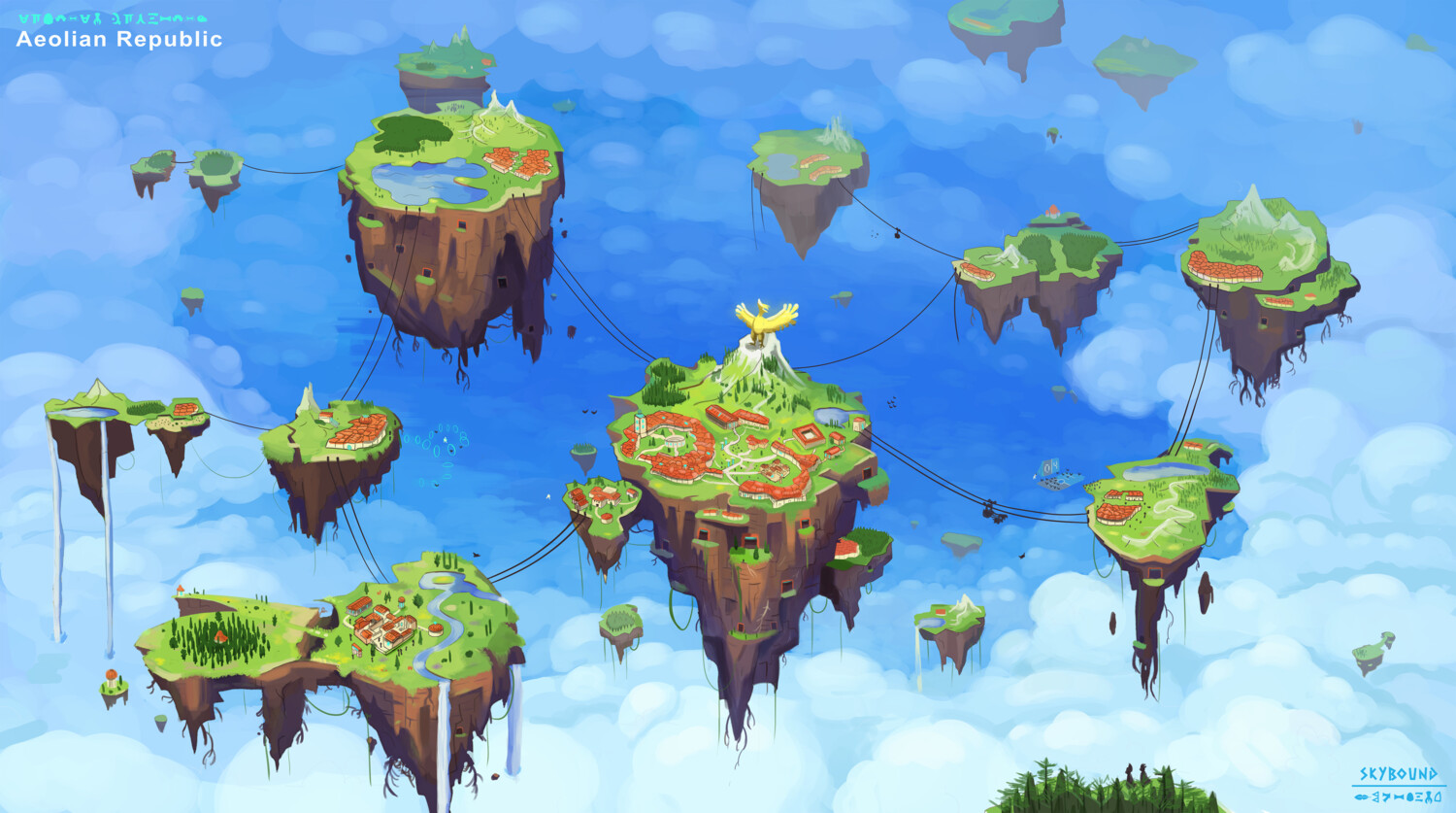 Andrew Moghab - Skybound: Concepts for an animated action/adventure story