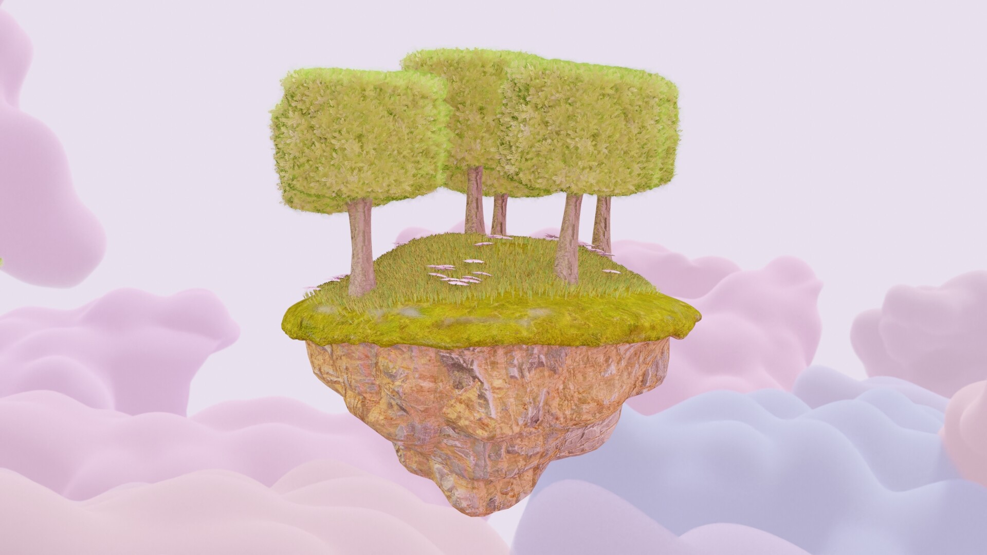 ArtStation - Floating Island