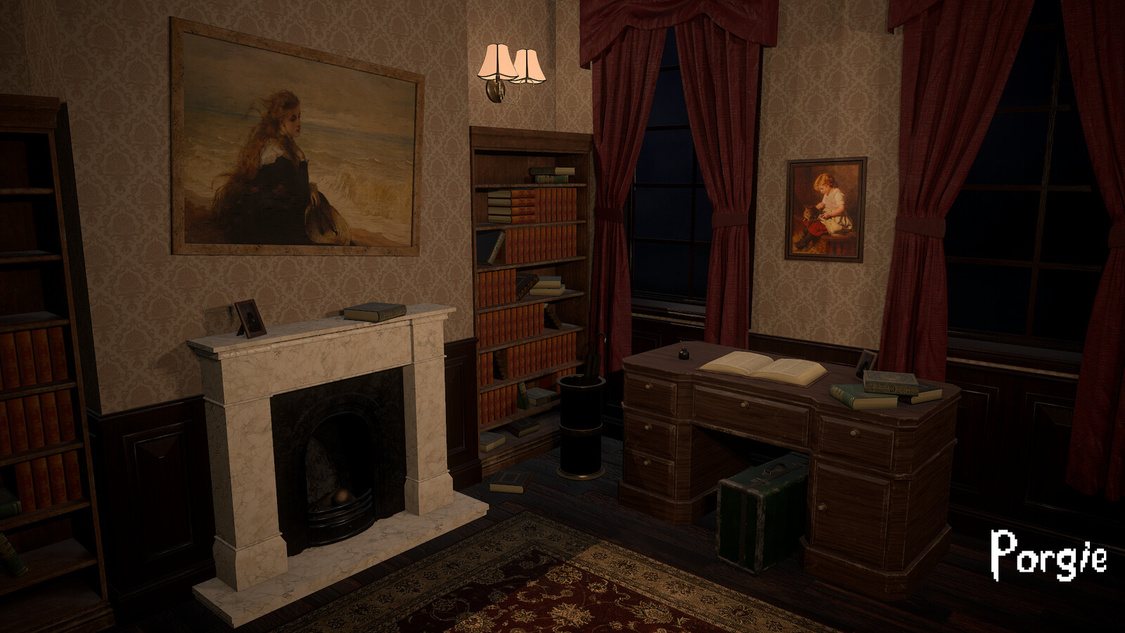 George Chester - Victorian Office