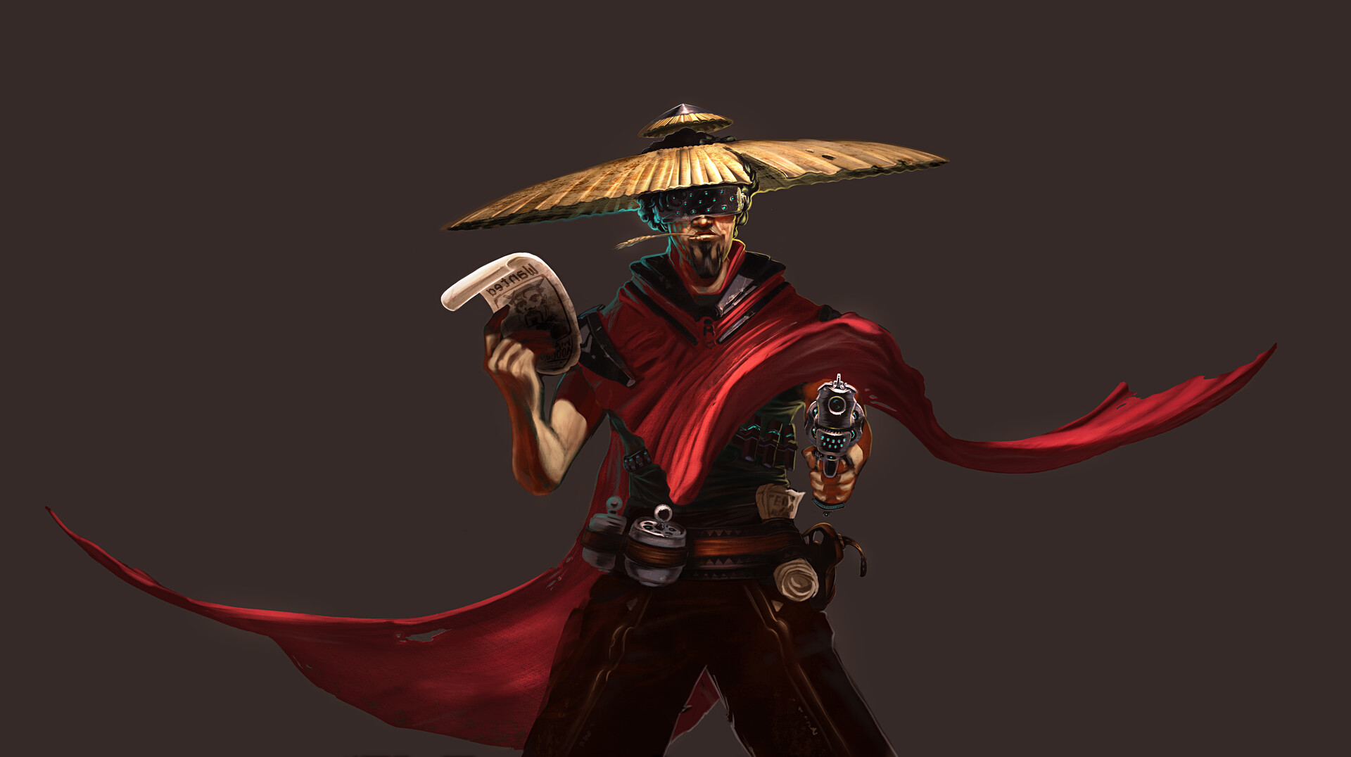 ArtStation - Character design bounty Hunter