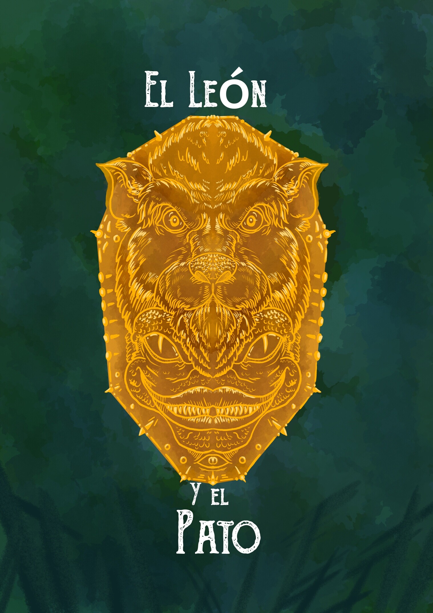 ArtStation - El Leon y el Pato “escafra”