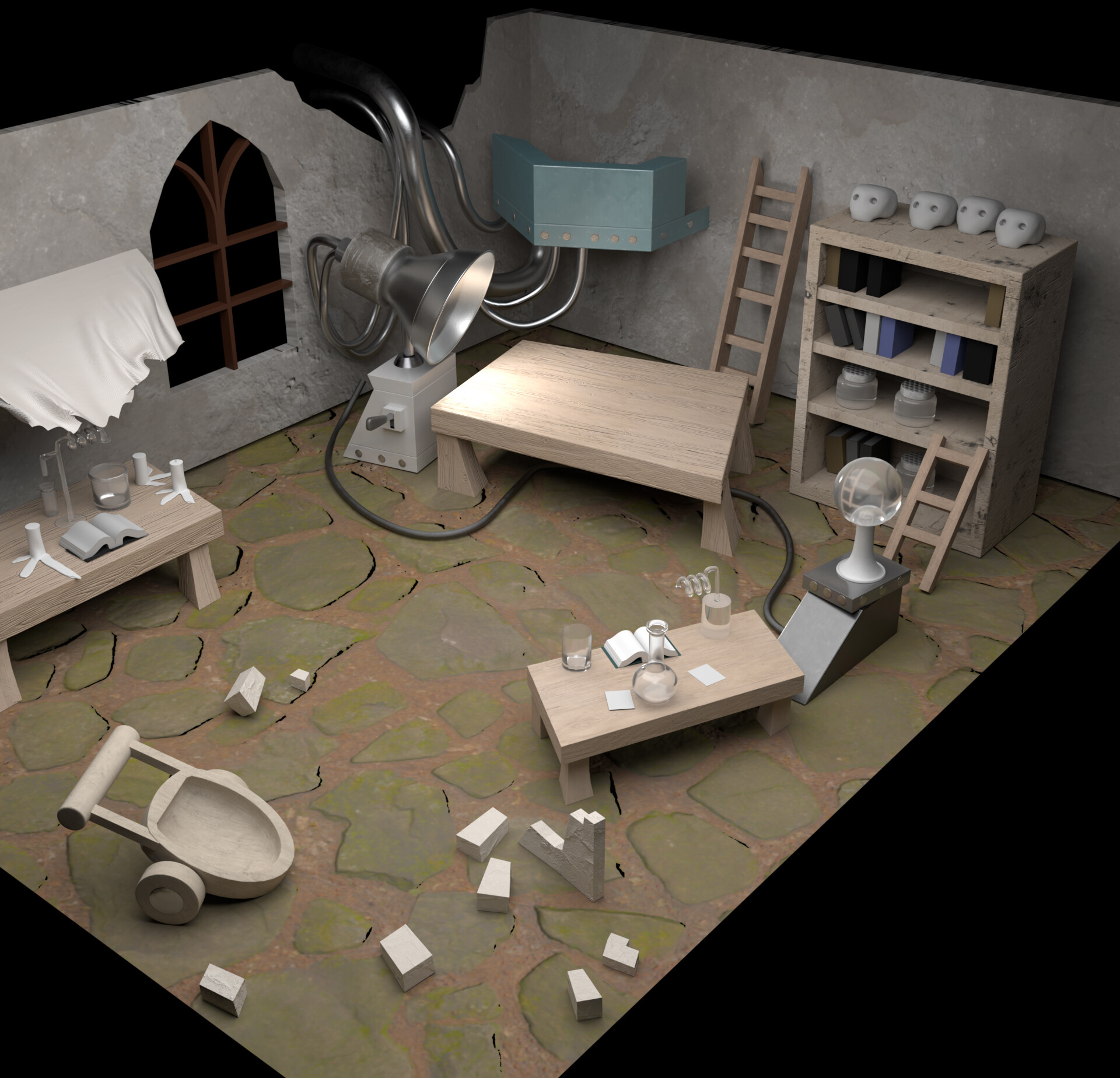 ArtStation - Science Lab