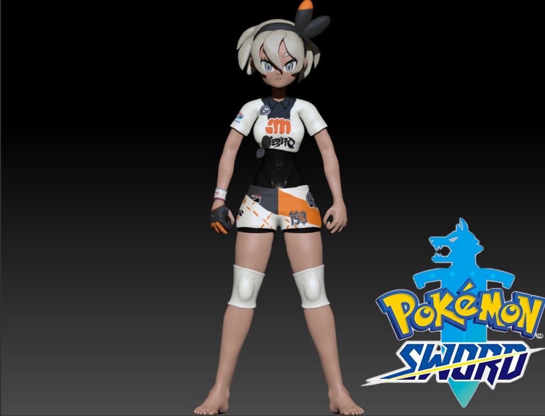 ArtStation - Pokémon Sword - Bea