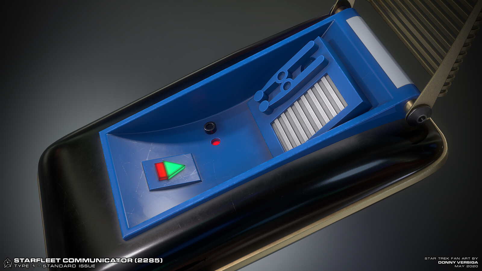 Donny Versiga - Starfleet Communicator - Star Trek III: The Search For ...