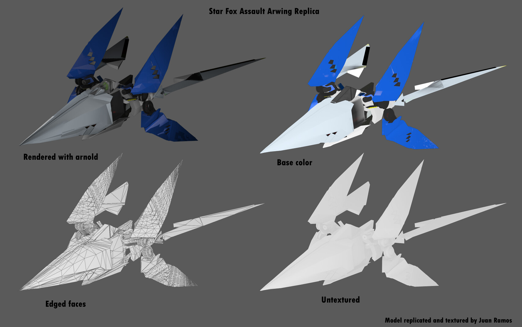 Star Fox Assault Arwing