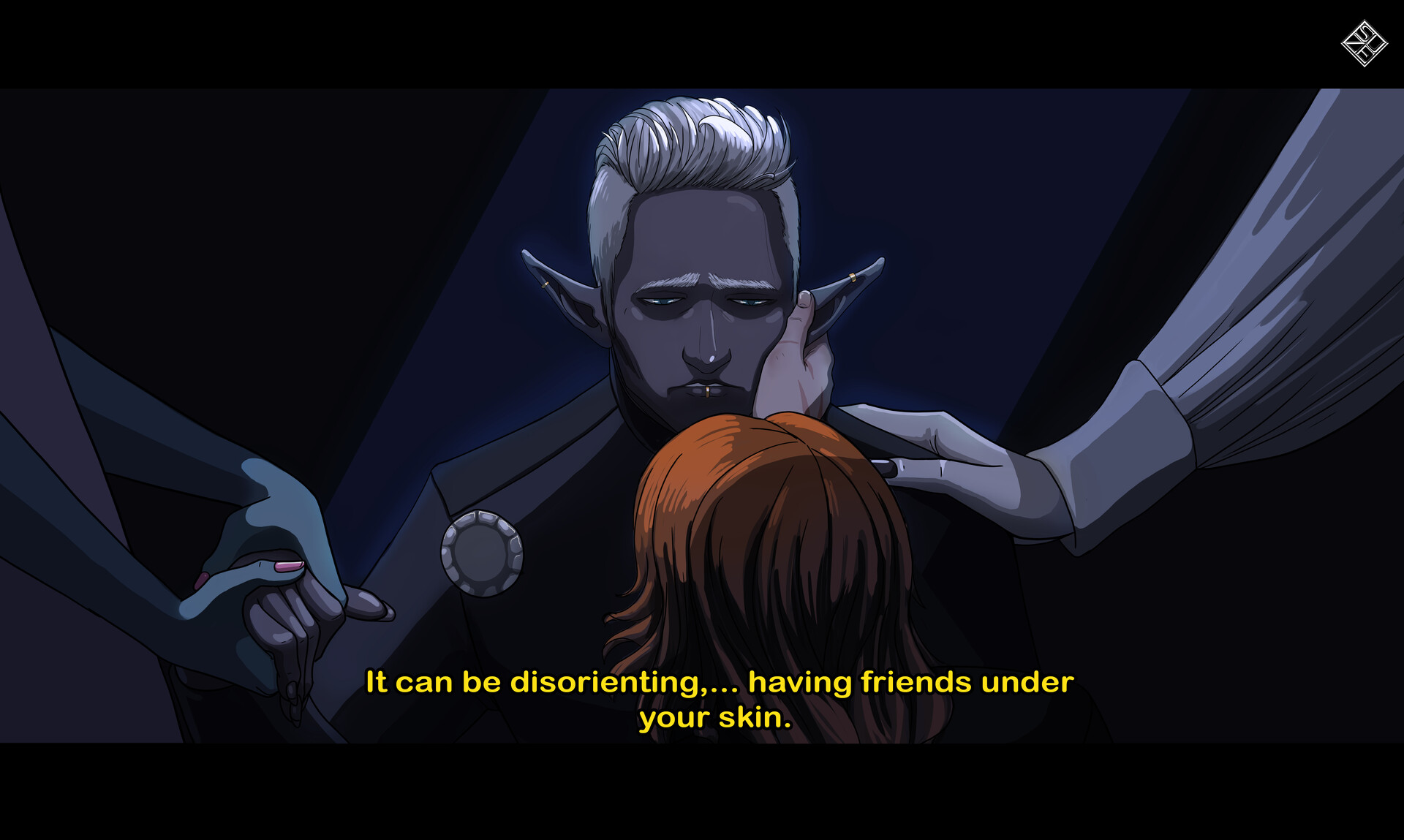 ArtStation - Critical Role Animation Style Frame